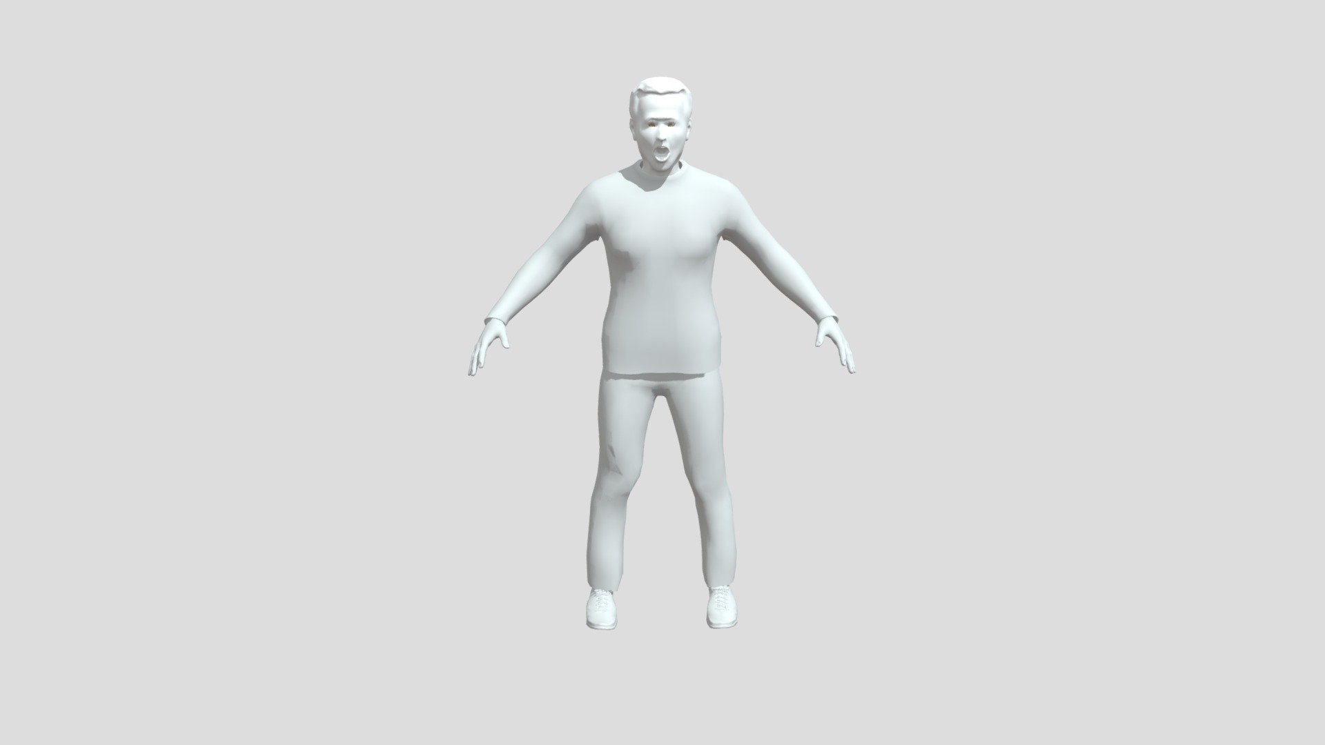 Man_head - 3D model by Su-art.Rak [d0aacef] - Sketchfab