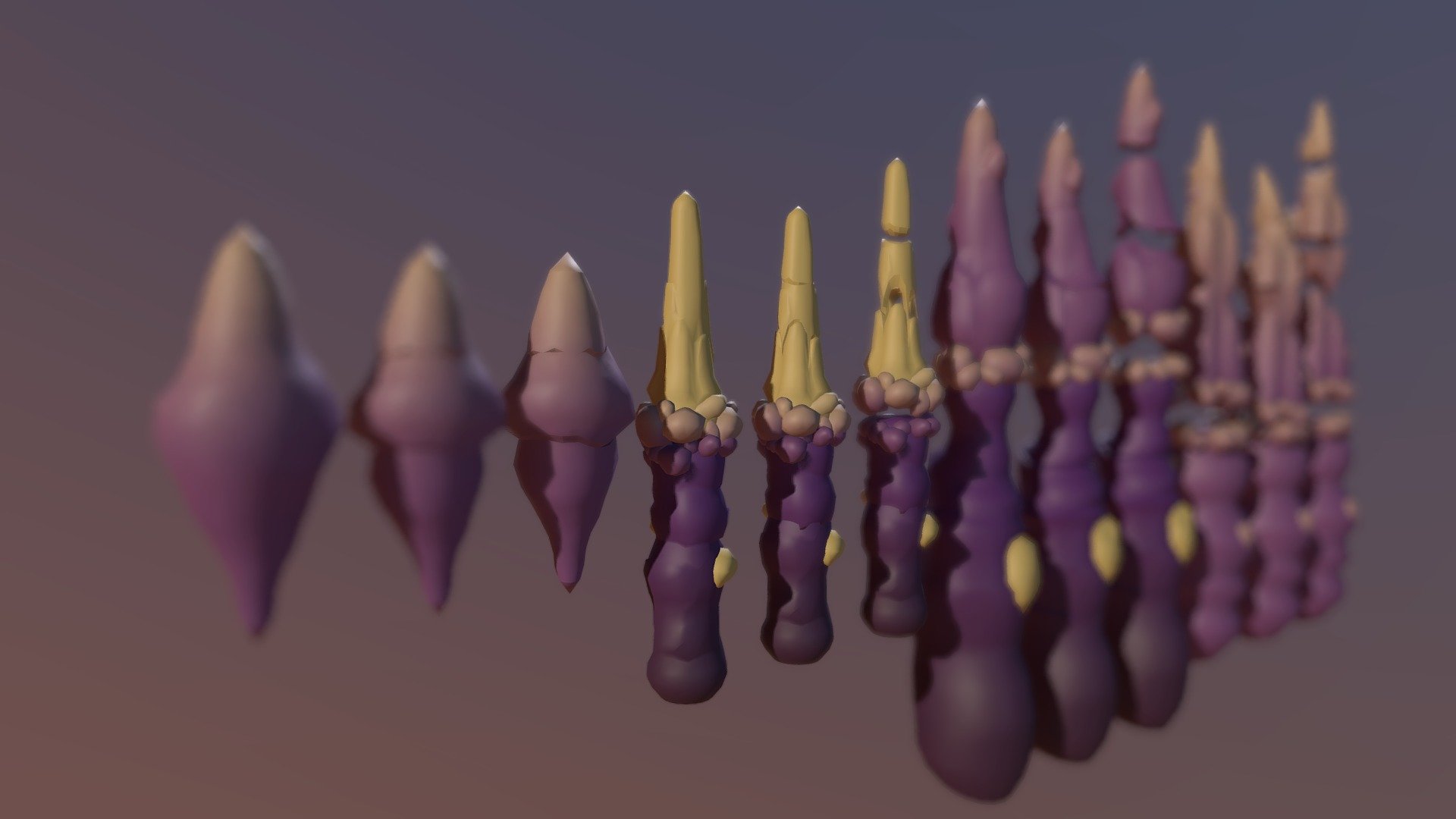 Cave Spires - 3D model by KrystalDERPx3 [d0ac71b] - Sketchfab
