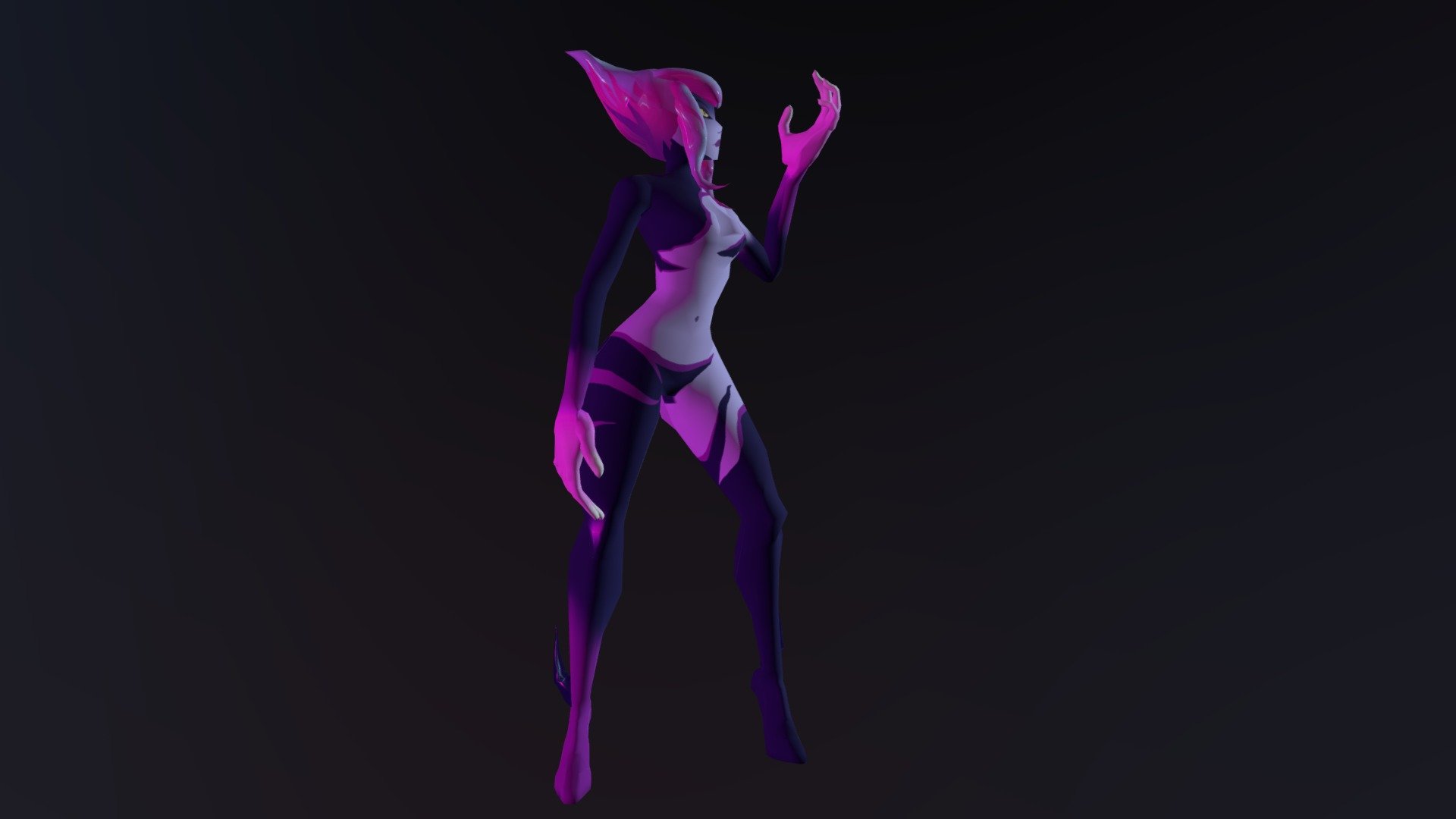 Evelynn 3d Model By Nijise [d0ad729] Sketchfab