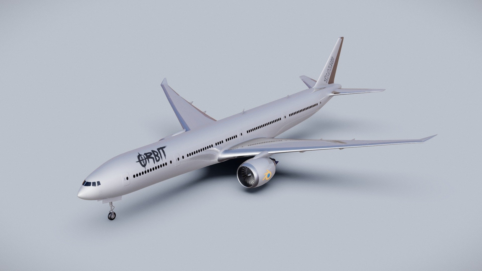 Boeing 777 - 3D model by iSteven (@OneSteven) [d0afe0d] - Sketchfab