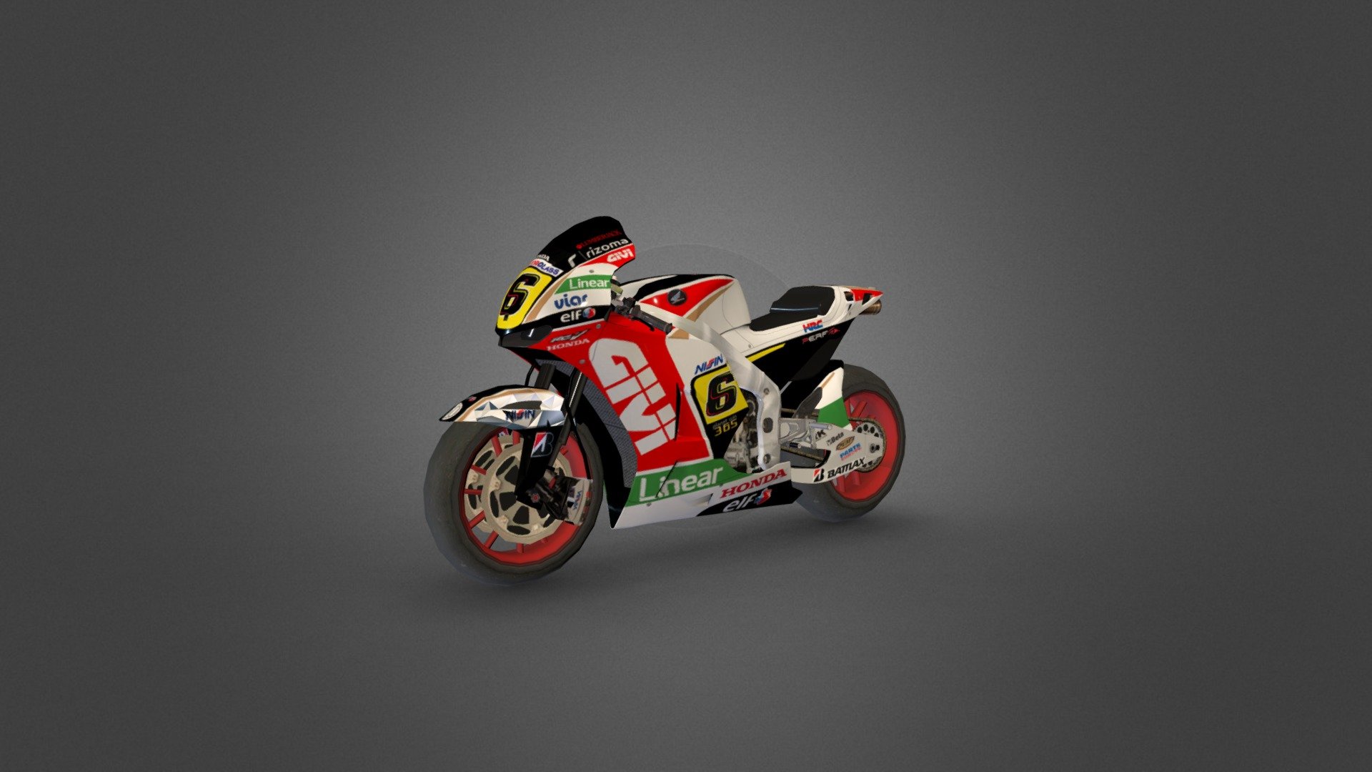 MotoGP Bike - 3D model by Peter Stephan (@Peter.Stephan) [d0b0291 ...