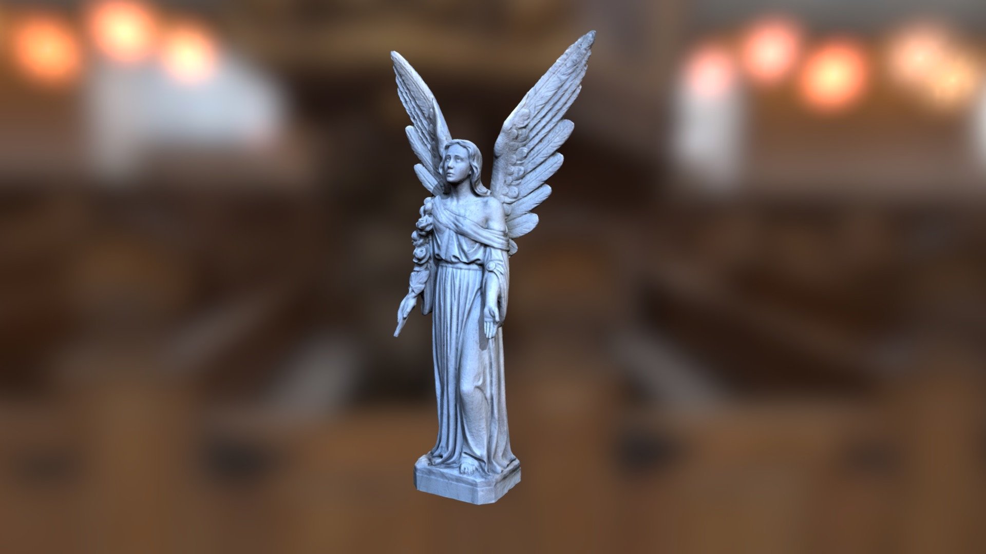 Healing Garden Angel - Download Free 3D model by Marc Krejci ...
