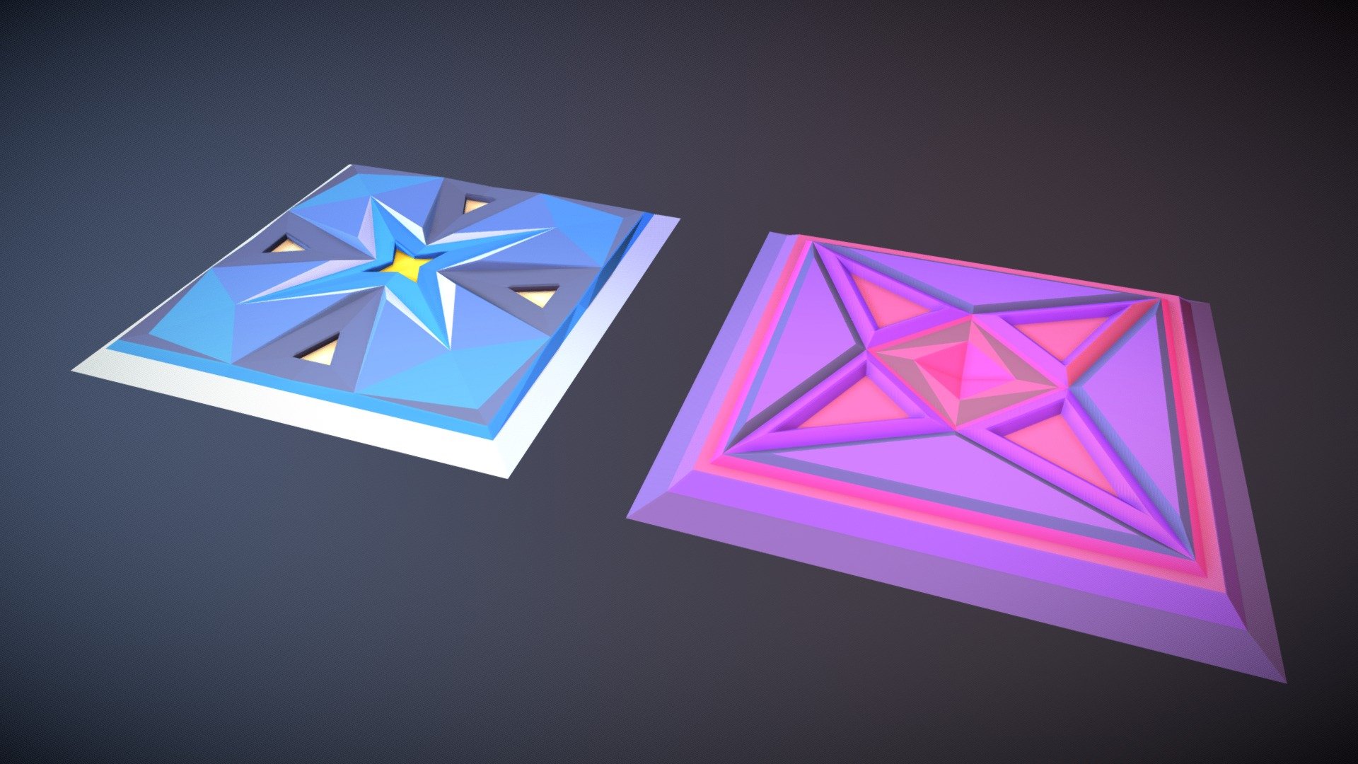 Fantasy Tilesets - 3D model by mireiagirbau [d0b2343] - Sketchfab