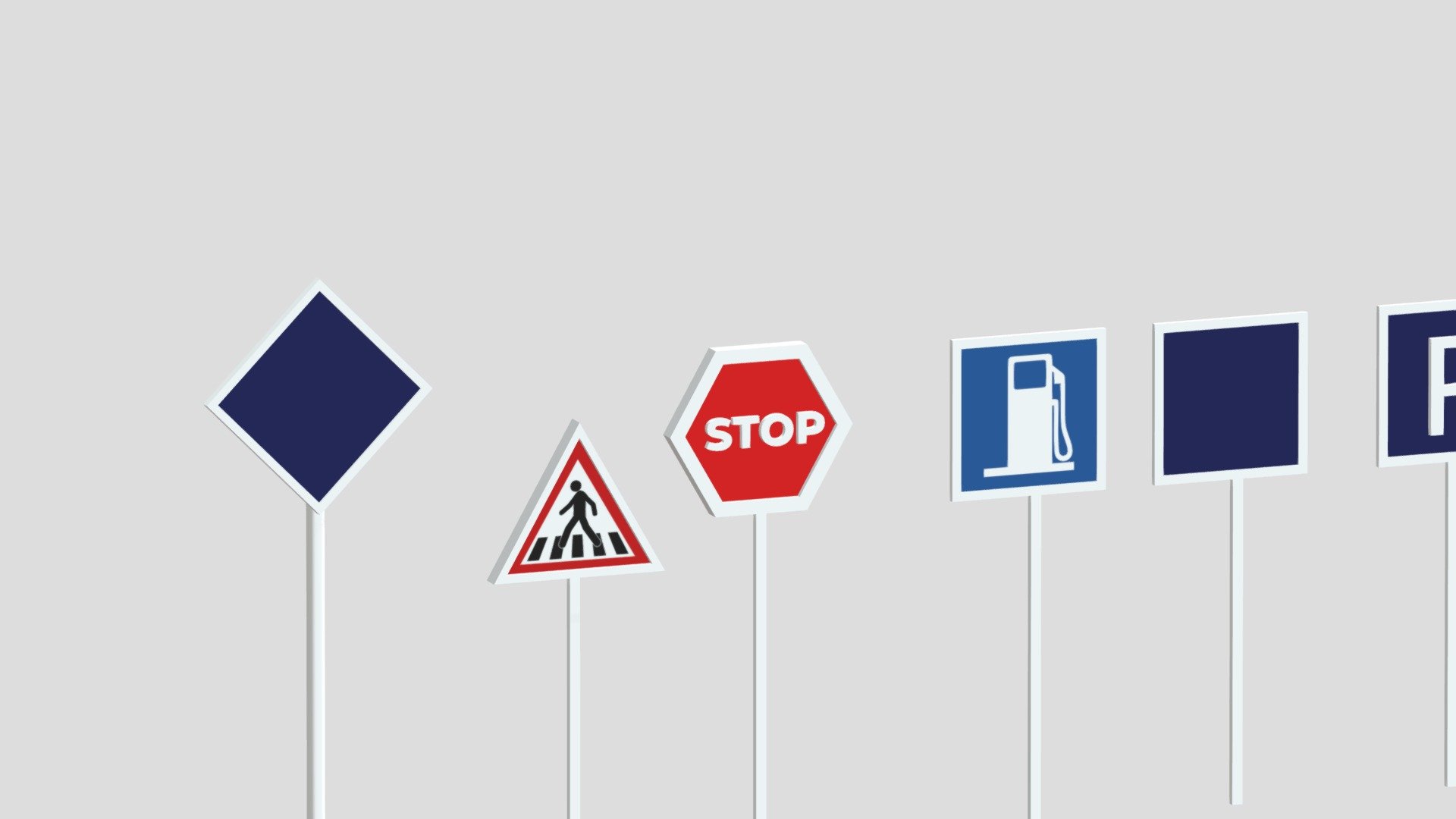 lights and sign boards - Download Free 3D model by jeet kaur ...