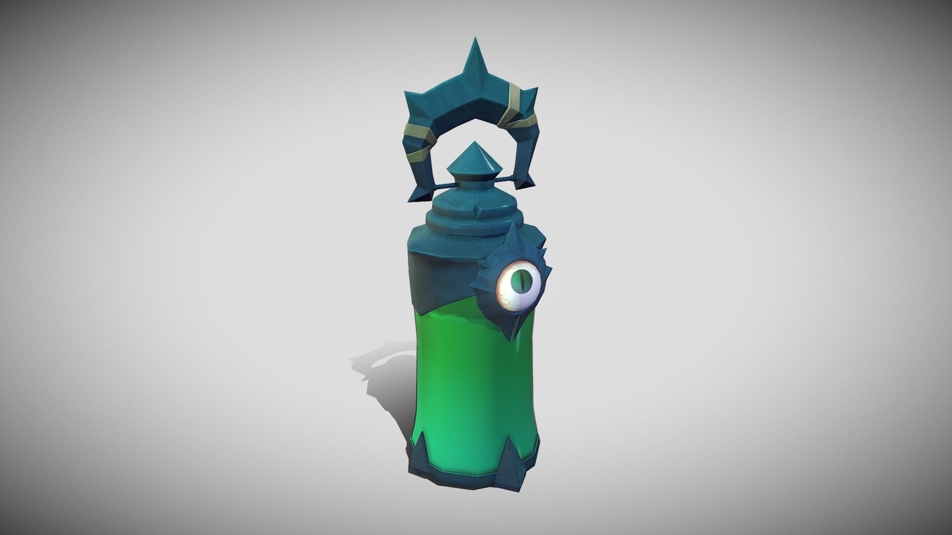 Stylized Flask - 3D model by Argoster [d0b3223] - Sketchfab