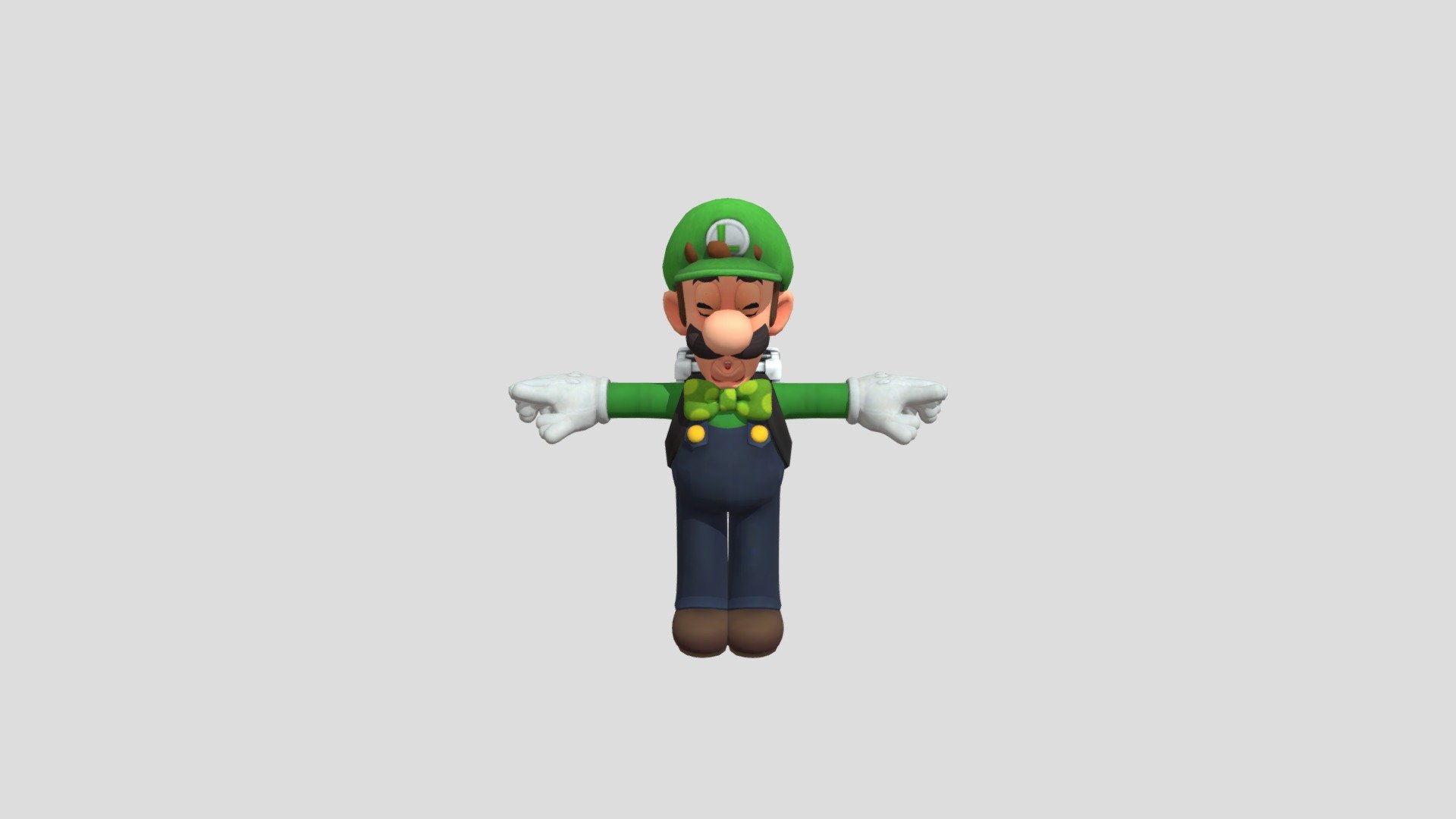 Nintendo Switch - Super Mario Odyssey - Luigi - 3D model by ...