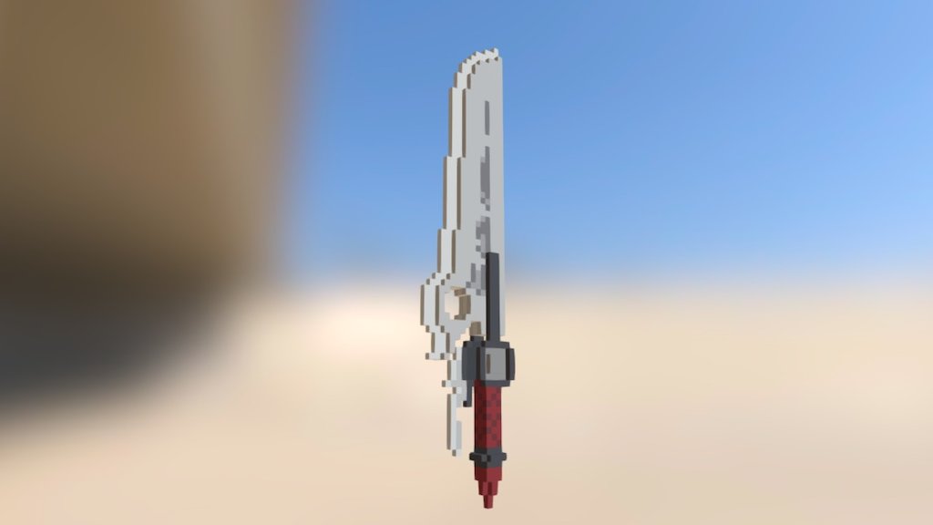 Anime Sword - 3D model by CorporalBLOBER [d0b86e4] - Sketchfab