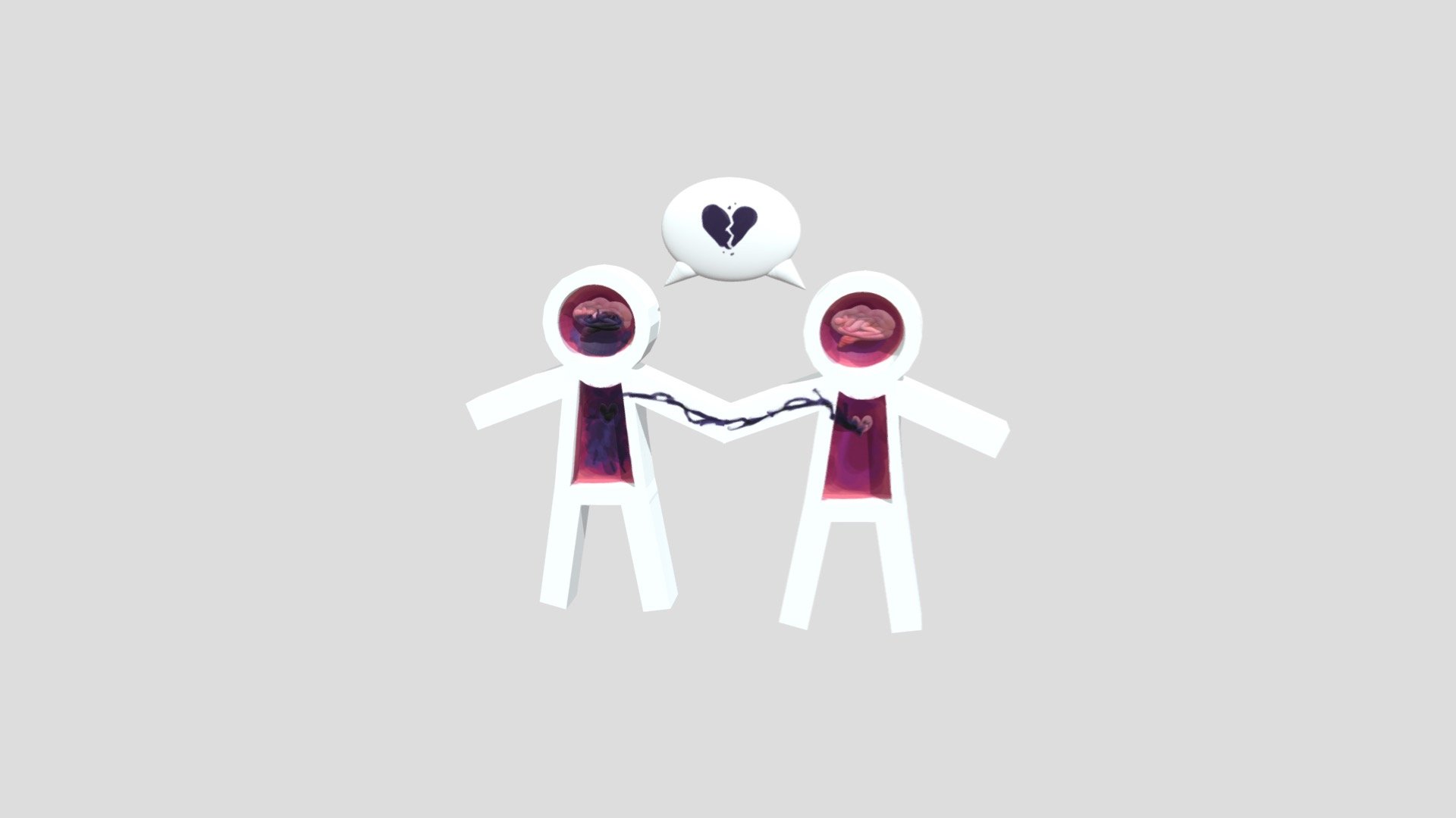 Social Issues Project - Abuse - 3D model by liv-school [d0bc292 ...