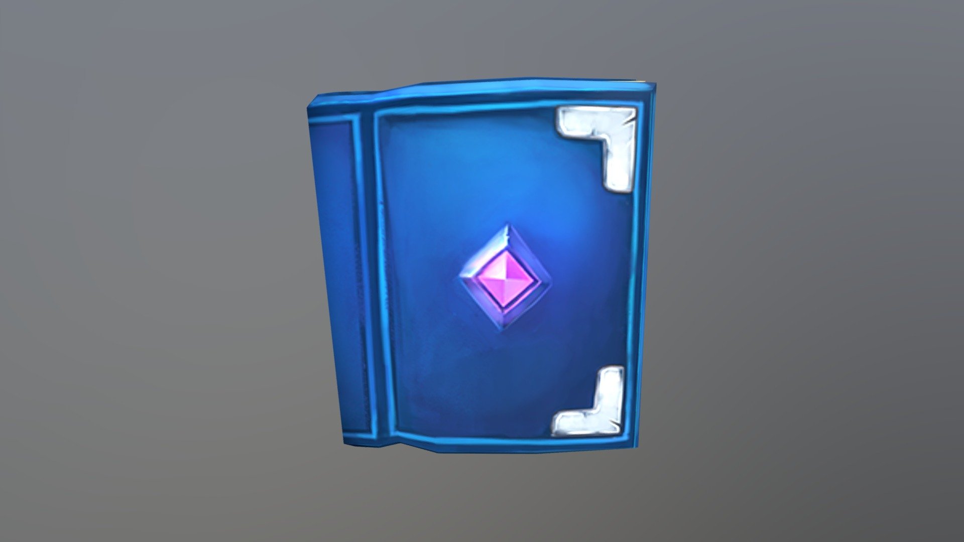 Spell Book - Blue - Free Version - Download Free 3D model by I ...
