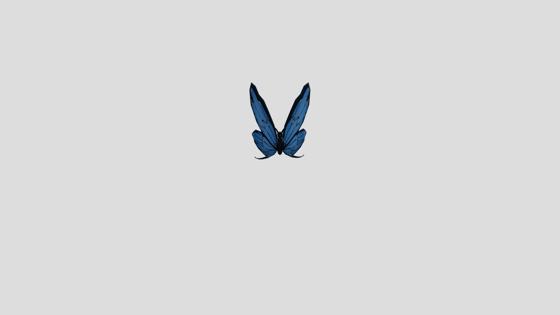 Butterfly Animated - 3D model by TheLittleBear (@TheLittleBearLIVE ...