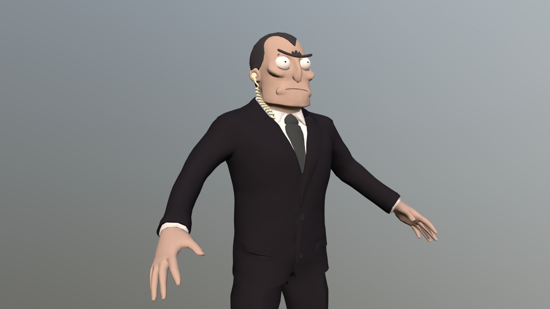 Agent - Download Free 3D model by Tanya_Ekberg [d0bdaf8] - Sketchfab