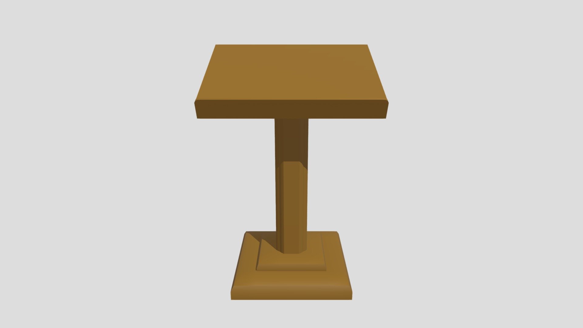 lectern - Download Free 3D model by Sploink0 [d0bdf2e] - Sketchfab