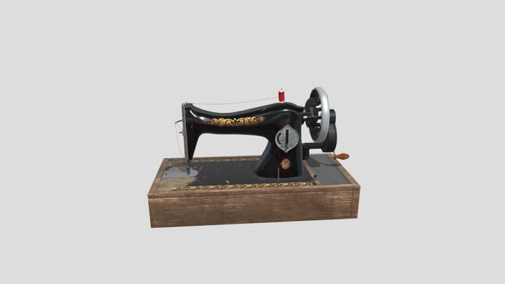 Sewingmachine 3D models - Sketchfab