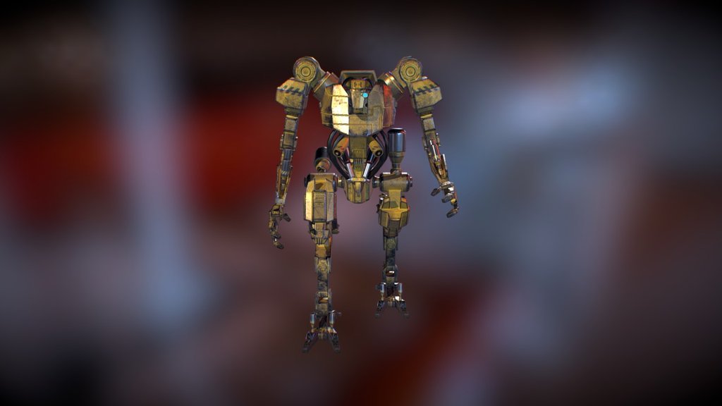 Worker Mech - 3D model by jonnydjango [d0bec78] - Sketchfab