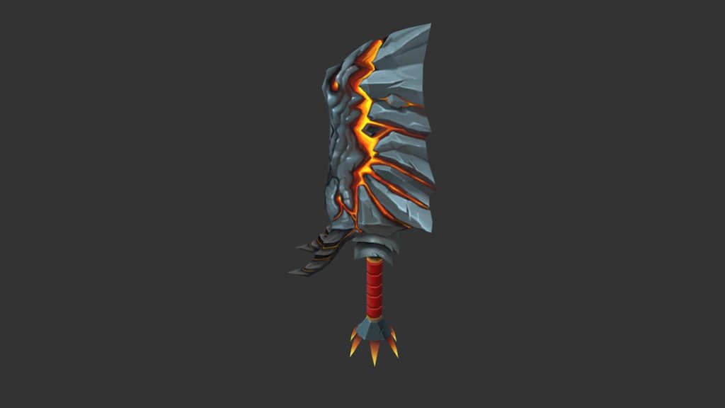Leeroy Jenkins Deathwing Sword - 3D model by matkolbeckart [d0bf988 ...