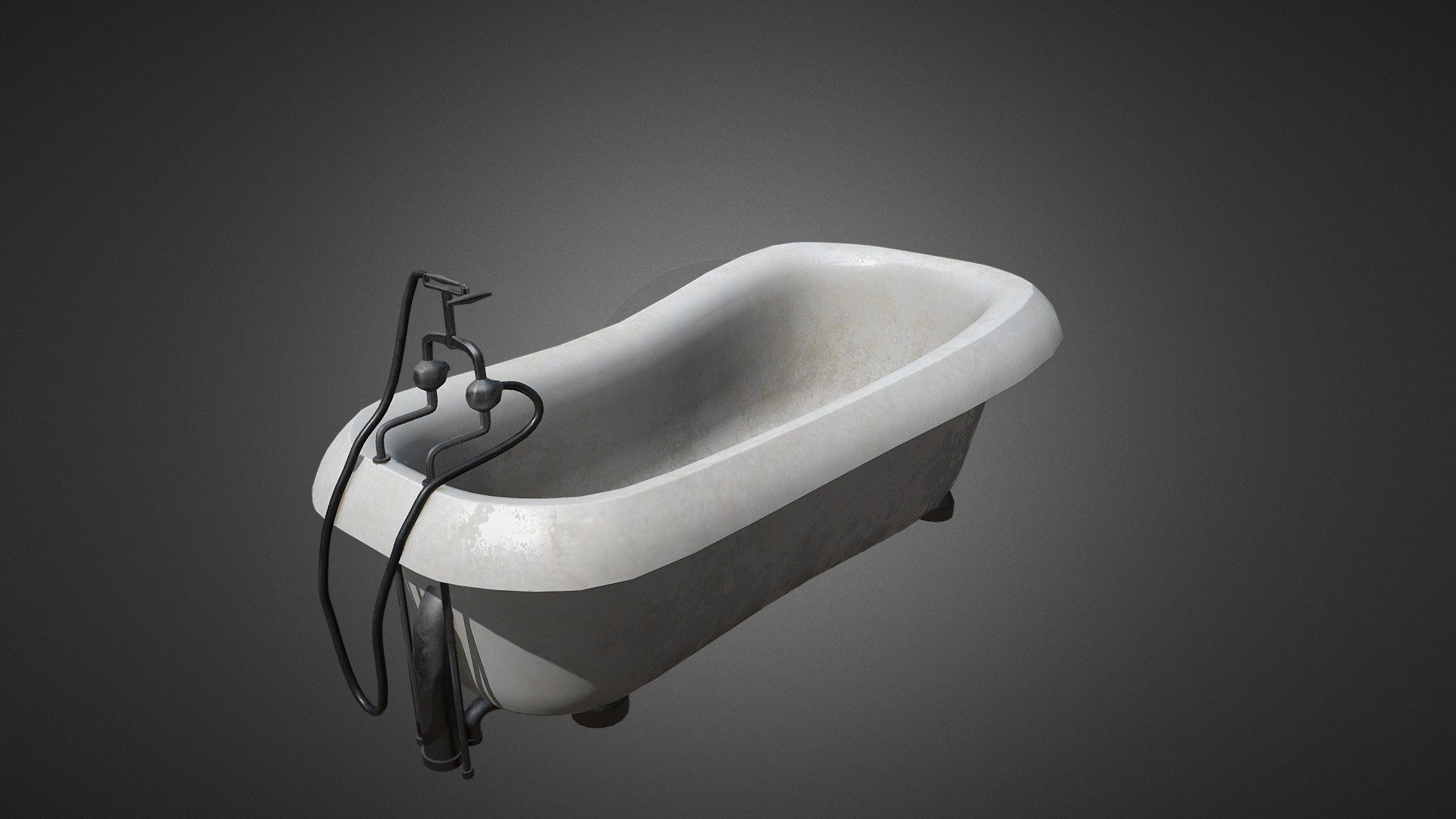 bathtub 3D - Download Free 3D model by hintarose [d0c0235] - Sketchfab