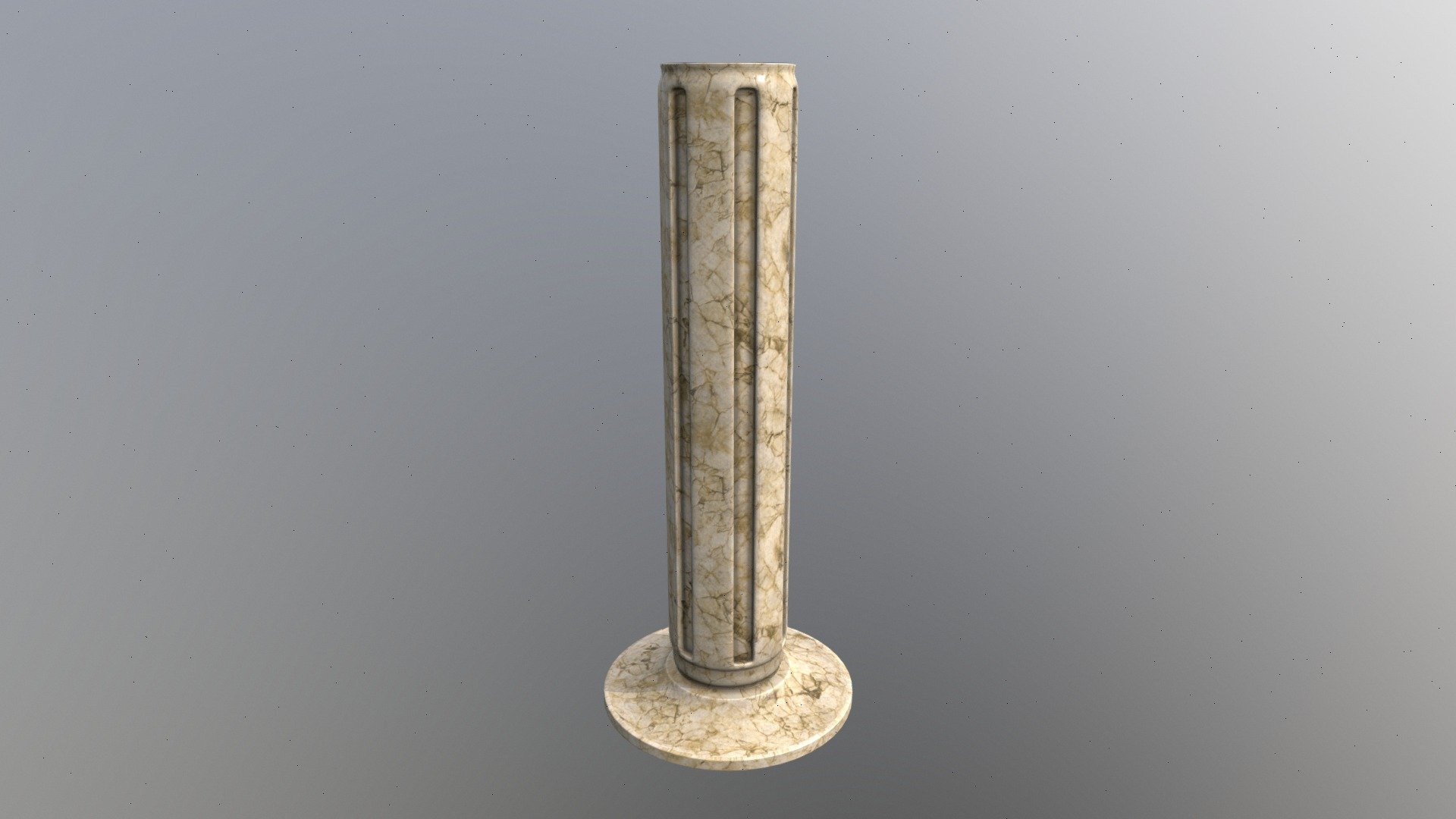 Ancient marble column - Download Free 3D model by ml-design [d0c2817] - Sketchfab