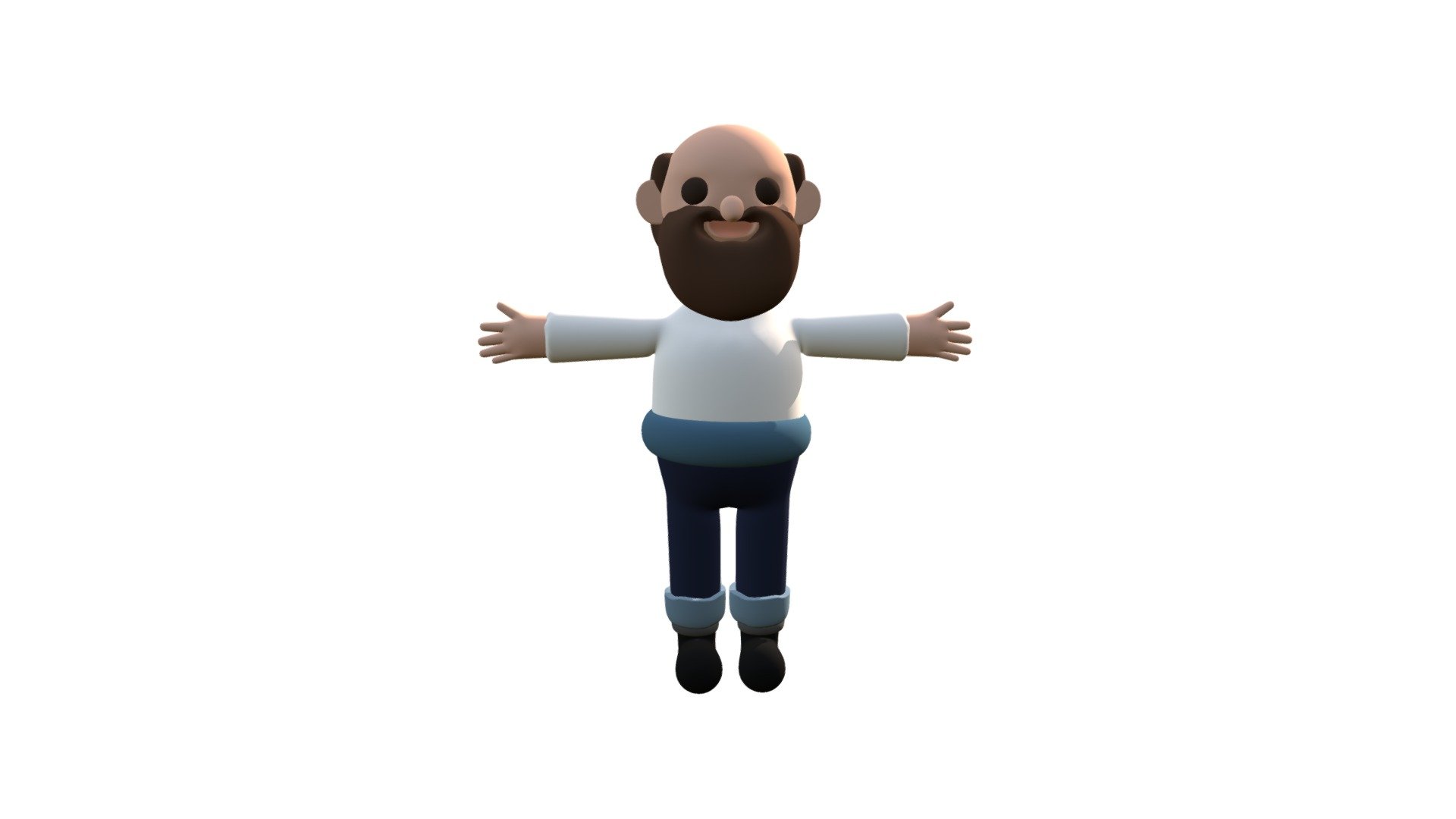 simple man character - 3D model by eve42077 [d0c2895] - Sketchfab