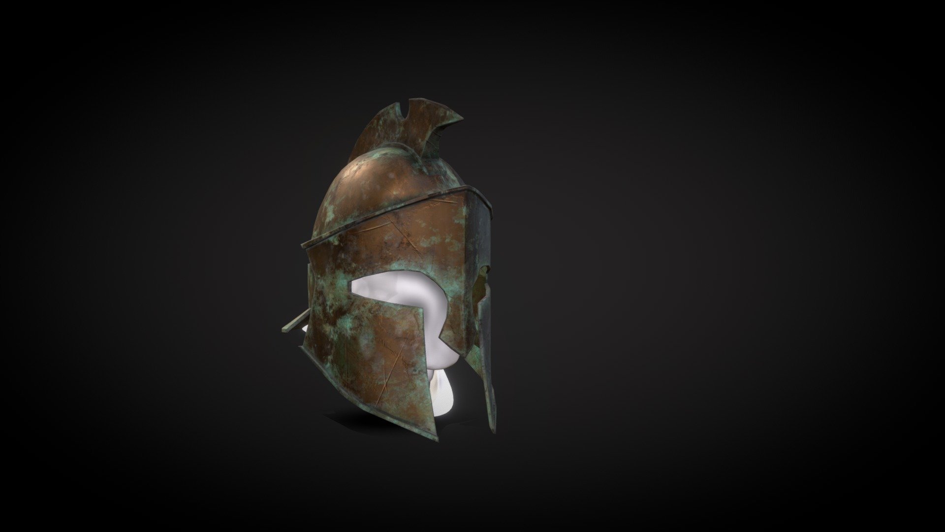 Ancient Helmet - 3D model by David_Freckleton [d0c2efb] - Sketchfab
