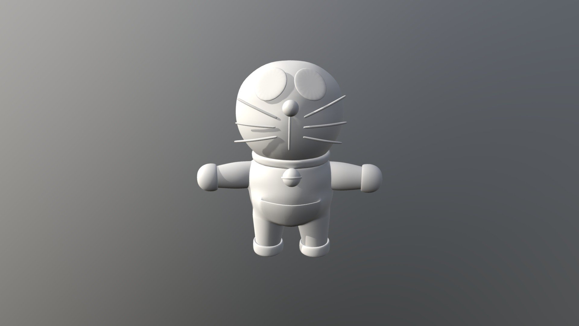 Doraemon model - 3D model by LogicalBreak [d0c3006] - Sketchfab