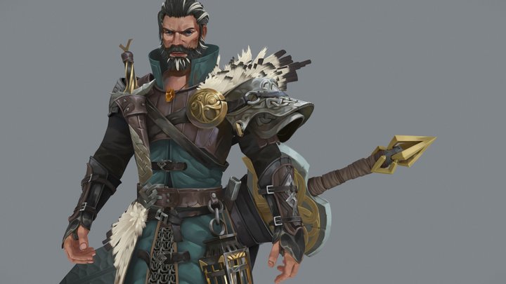 Handpainted 3D models - Sketchfab