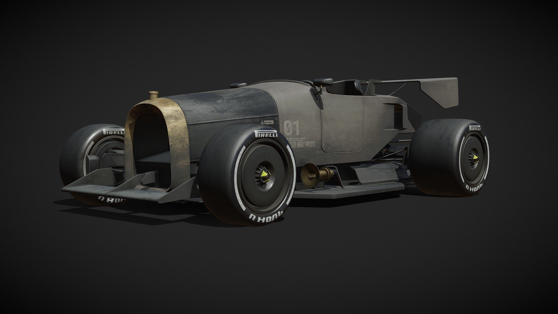 Kustom concept "Russo-Balt Hot-rod" - 3D model by paulshewan [d0c5219 ...