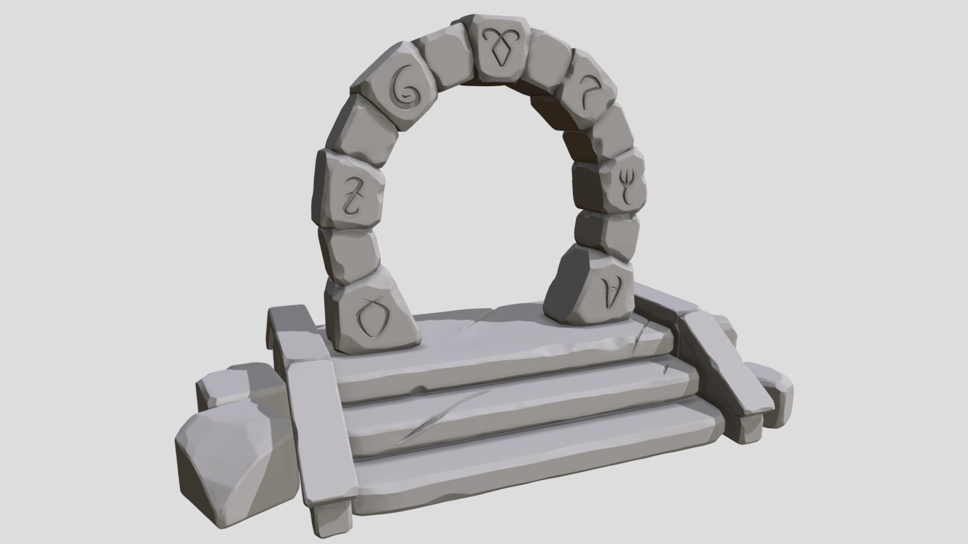 Magic Portal 3D Print model - Buy Royalty Free 3D model by captainapoc ...
