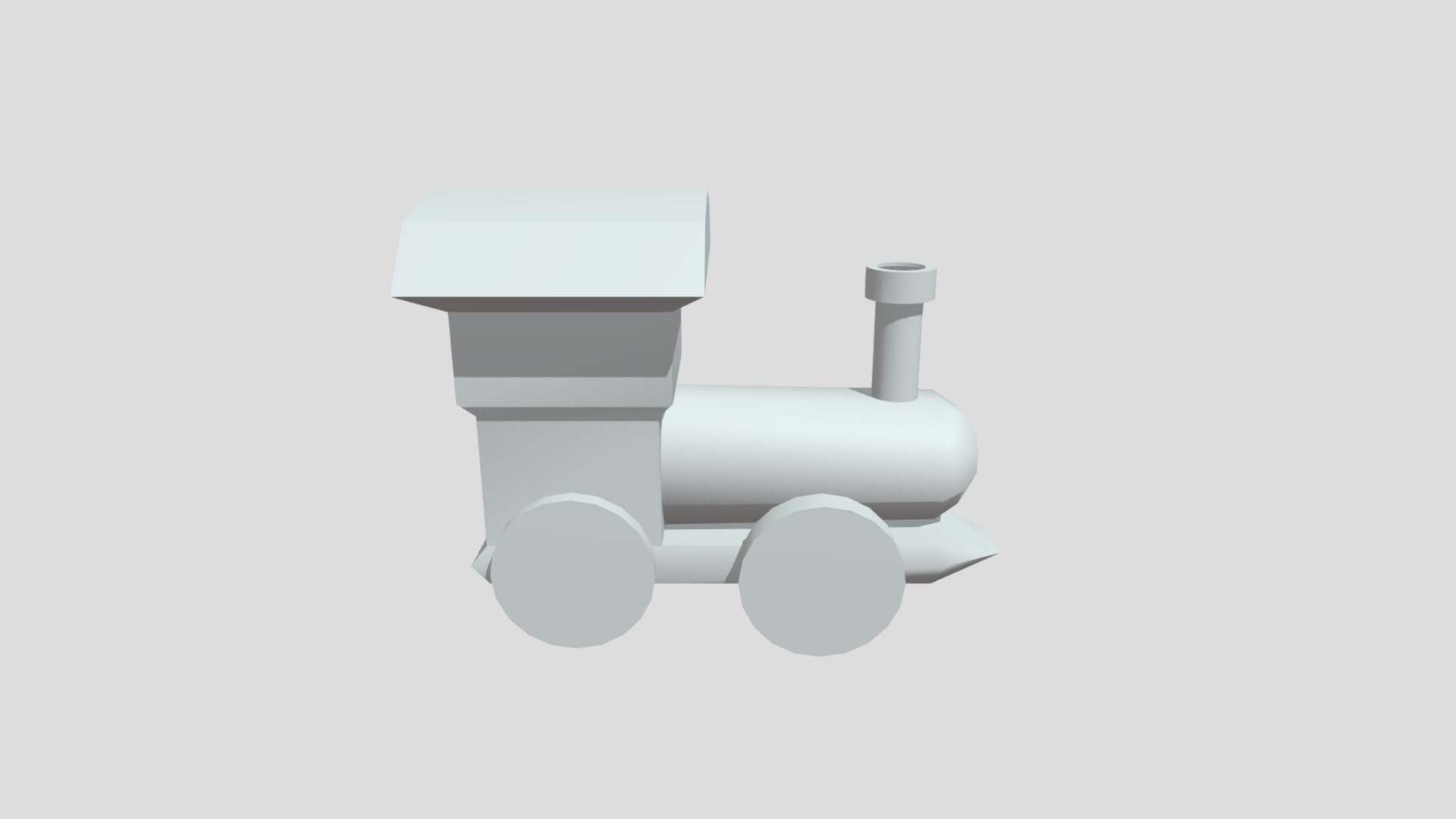 Low Poly Toy Train - Download Free 3D model by Jessica Cooper (@Jessica ...