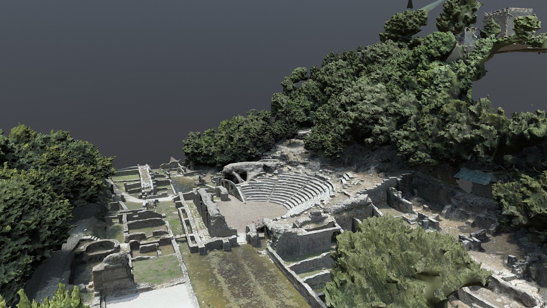 Amphitheatre of Butrint - Download Free 3D model by Ørjan Sandland ...