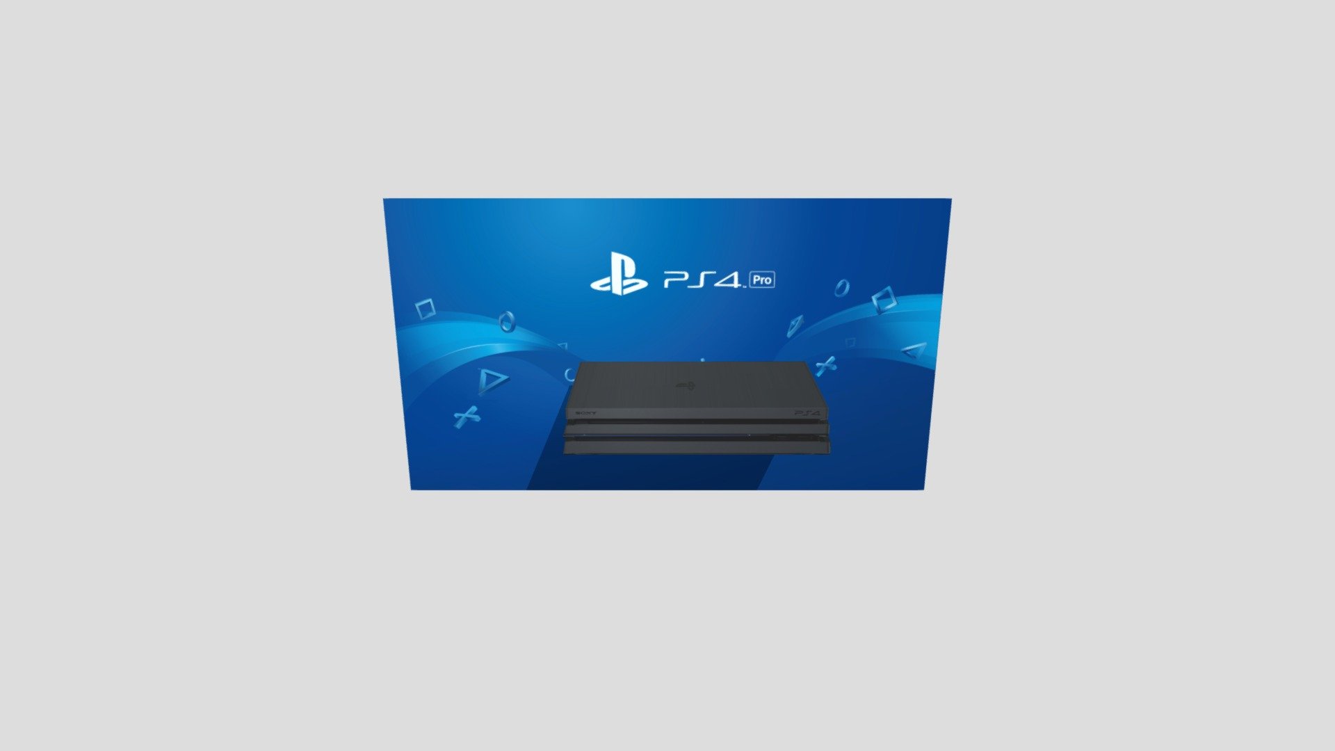Playstation 4 Pro - Download Free 3D model by Conolator [d0c9482 ...