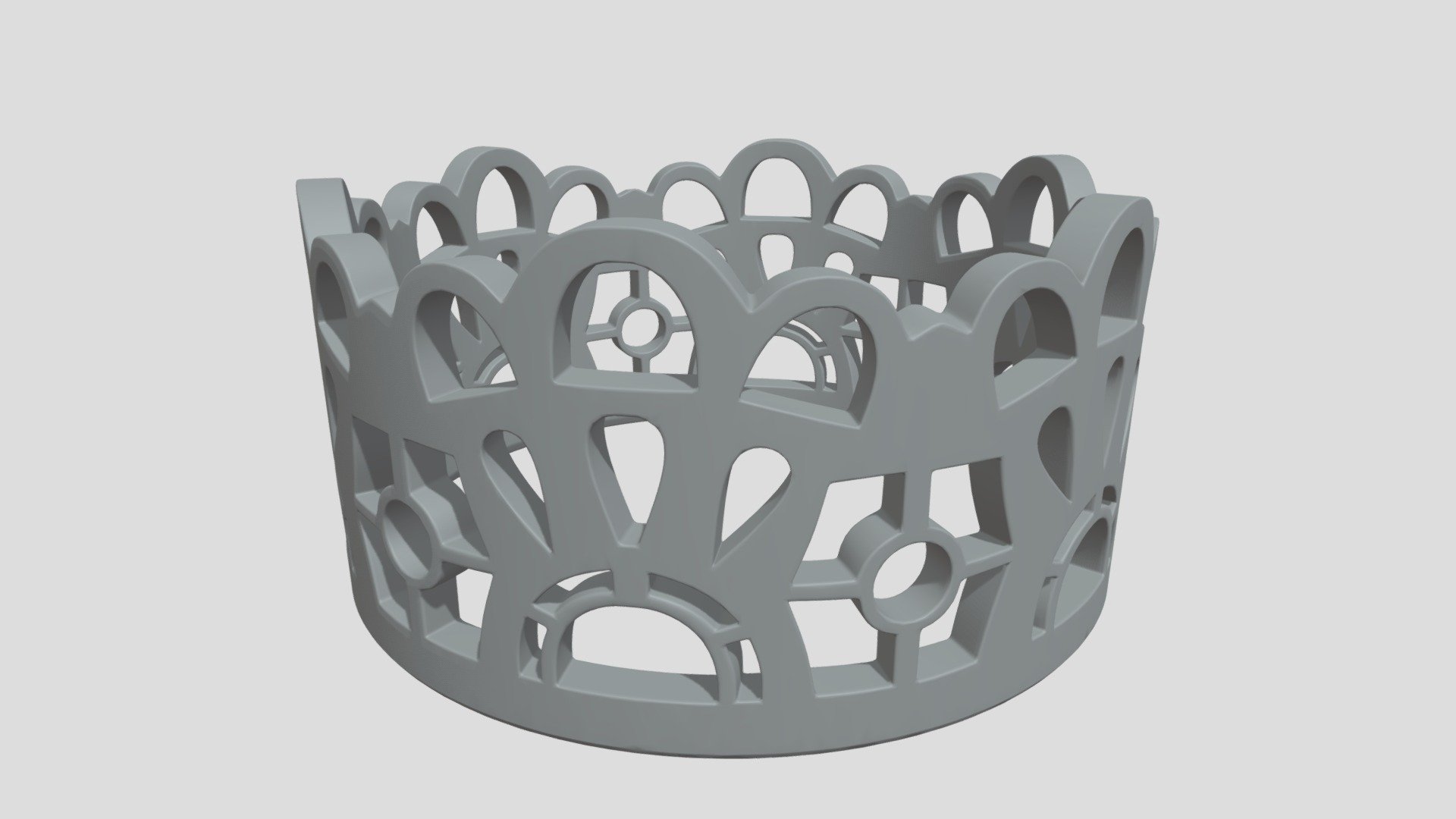3D Printable Crown Ring - 3D model by Digital.Dope [d0cac2f] - Sketchfab