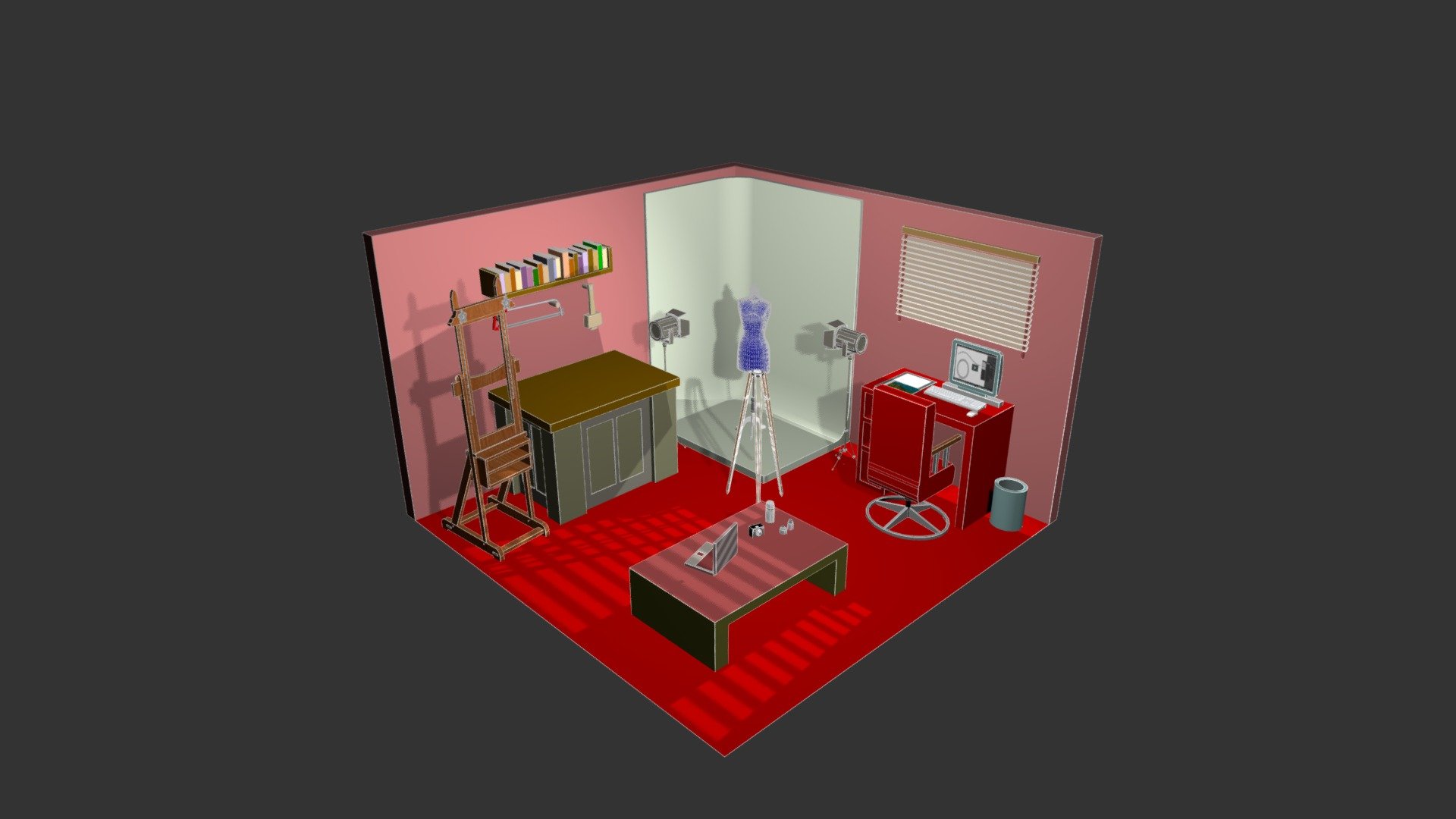 Multi-disciplinary Room - 3D model by CedwardsDesign (@Cedwards2506 ...