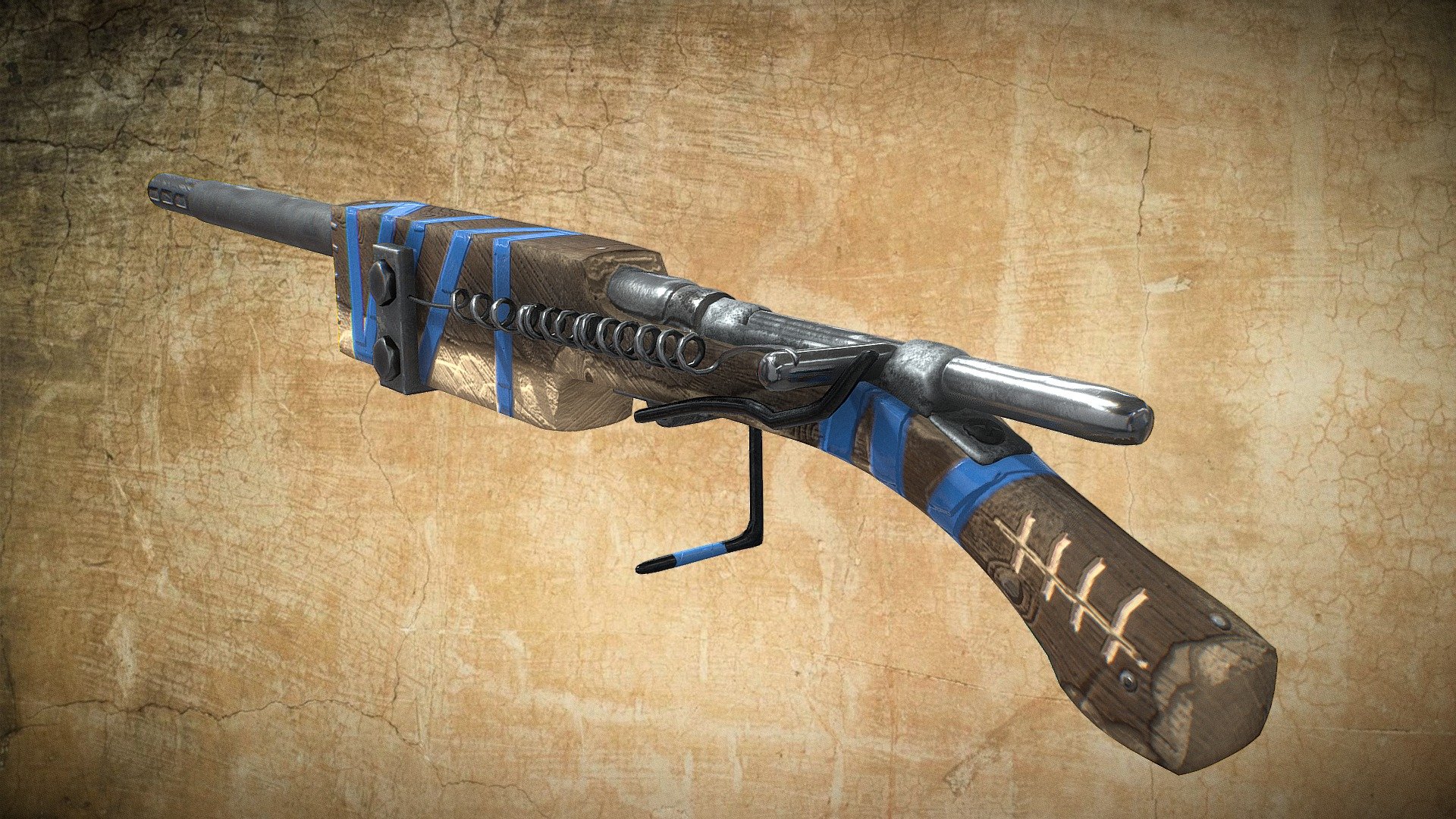 SHPALER Homemade Weapon - Download Free 3D model by D3D (@hell3879 ...