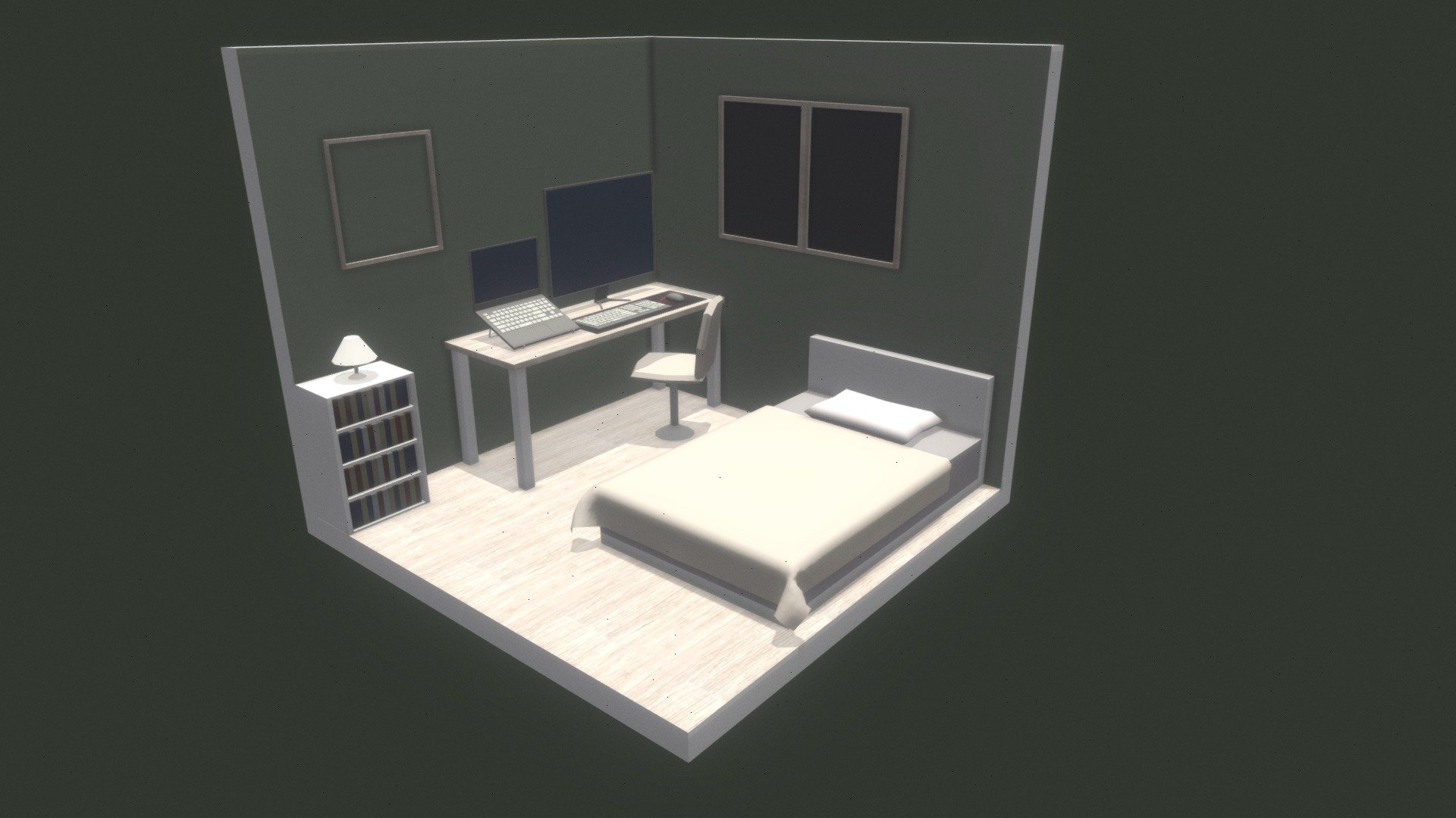 ROOM001 - 3D model by 63011213049 [d0cb37f] - Sketchfab
