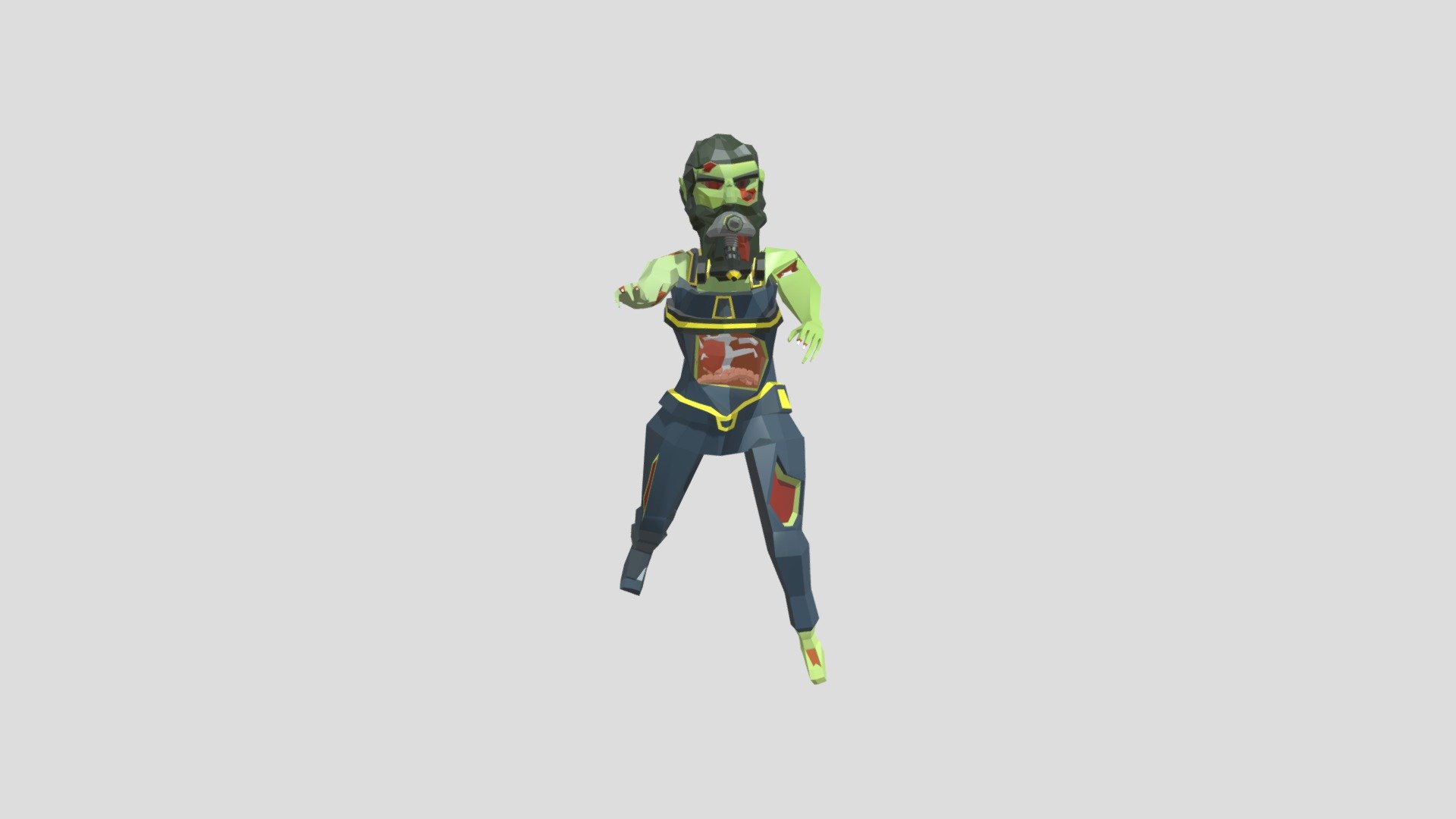 Zombie 8 - Download Free 3D model by aidan.c.moisan [d0cb556] - Sketchfab