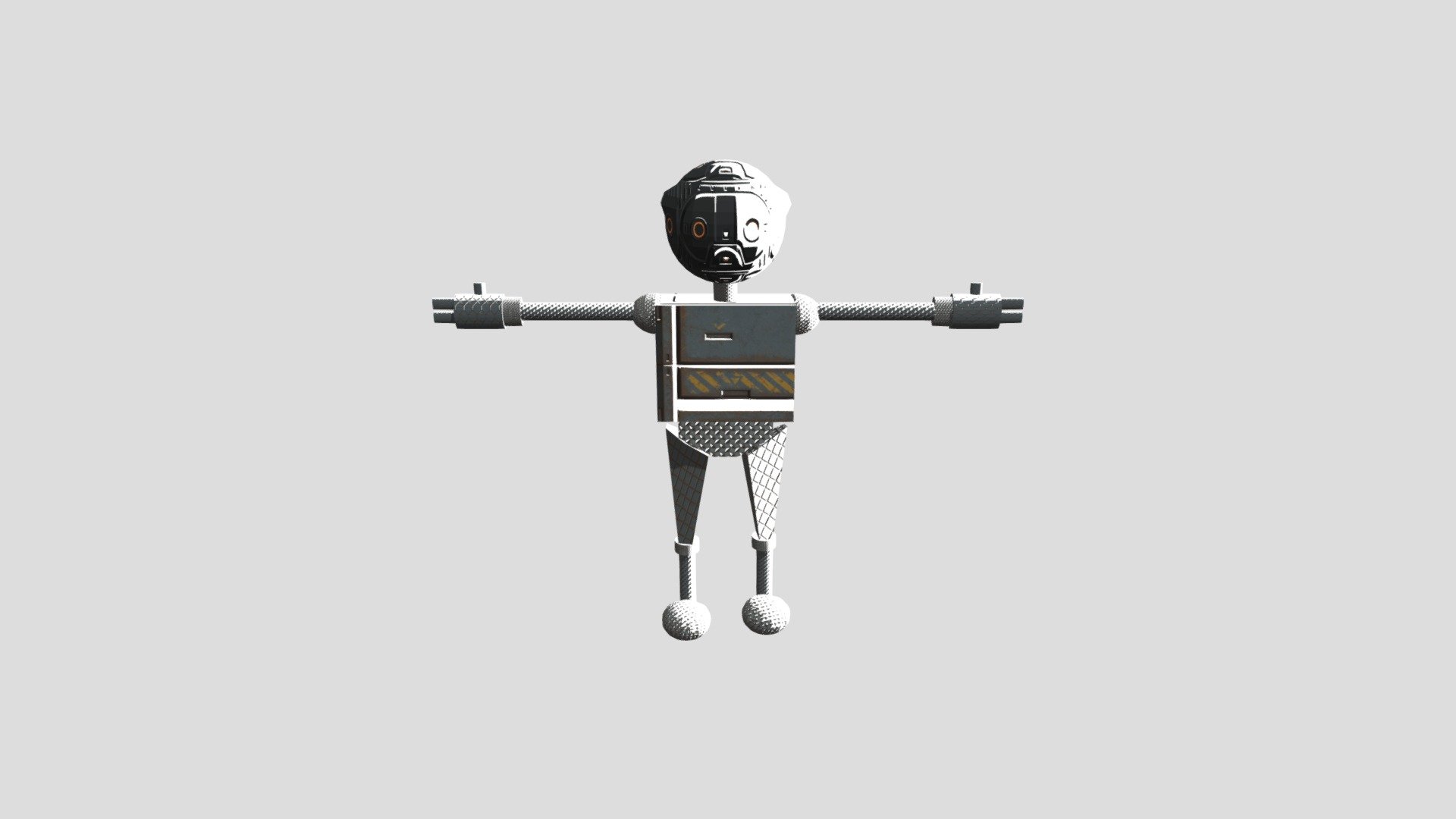 robot1_texturized - 3D model by jpuyuelom [d0cb9be] - Sketchfab