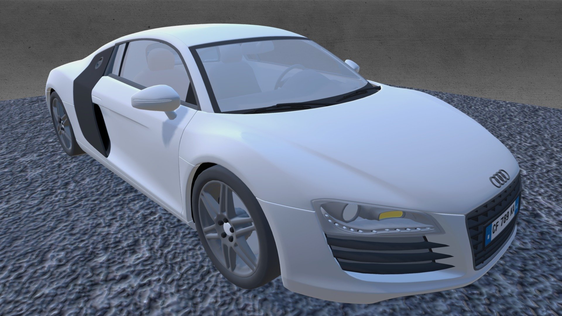 Audi r8 - 3D model by joritz27 [d0ce302] - Sketchfab