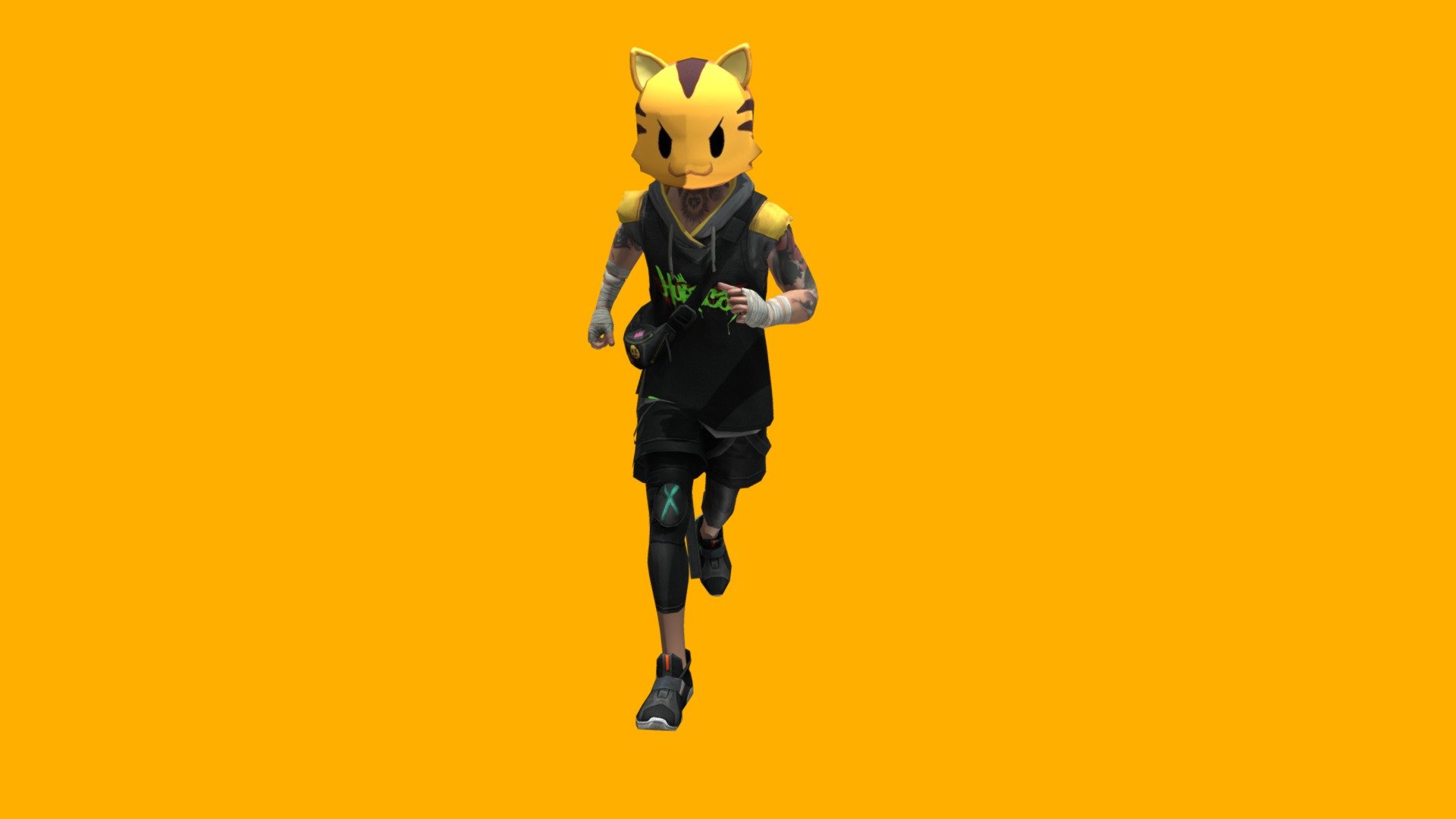 free fire cat - Download Free 3D model by rato biônico games ...