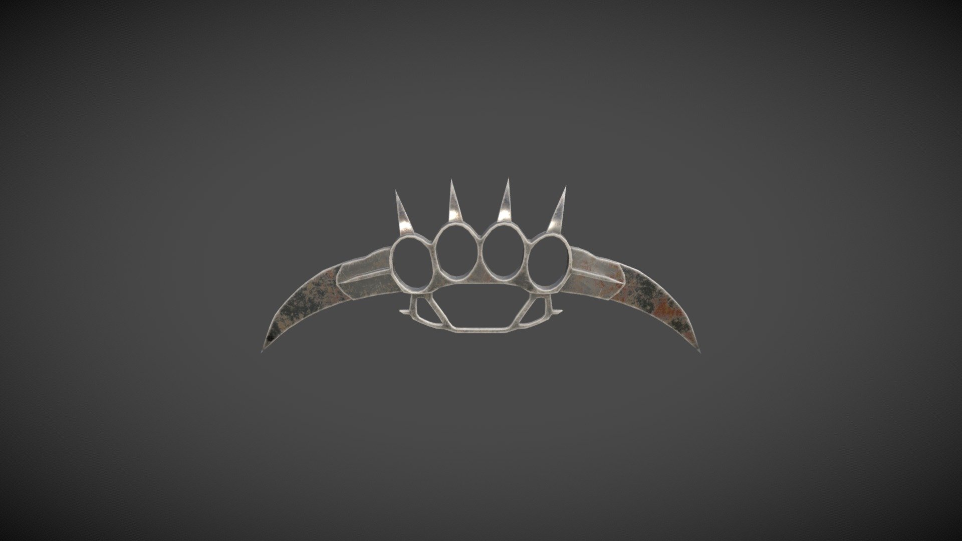 Brass Knuckles - 3D model by Isabella Gianninni (@IsabellaGianninni ...