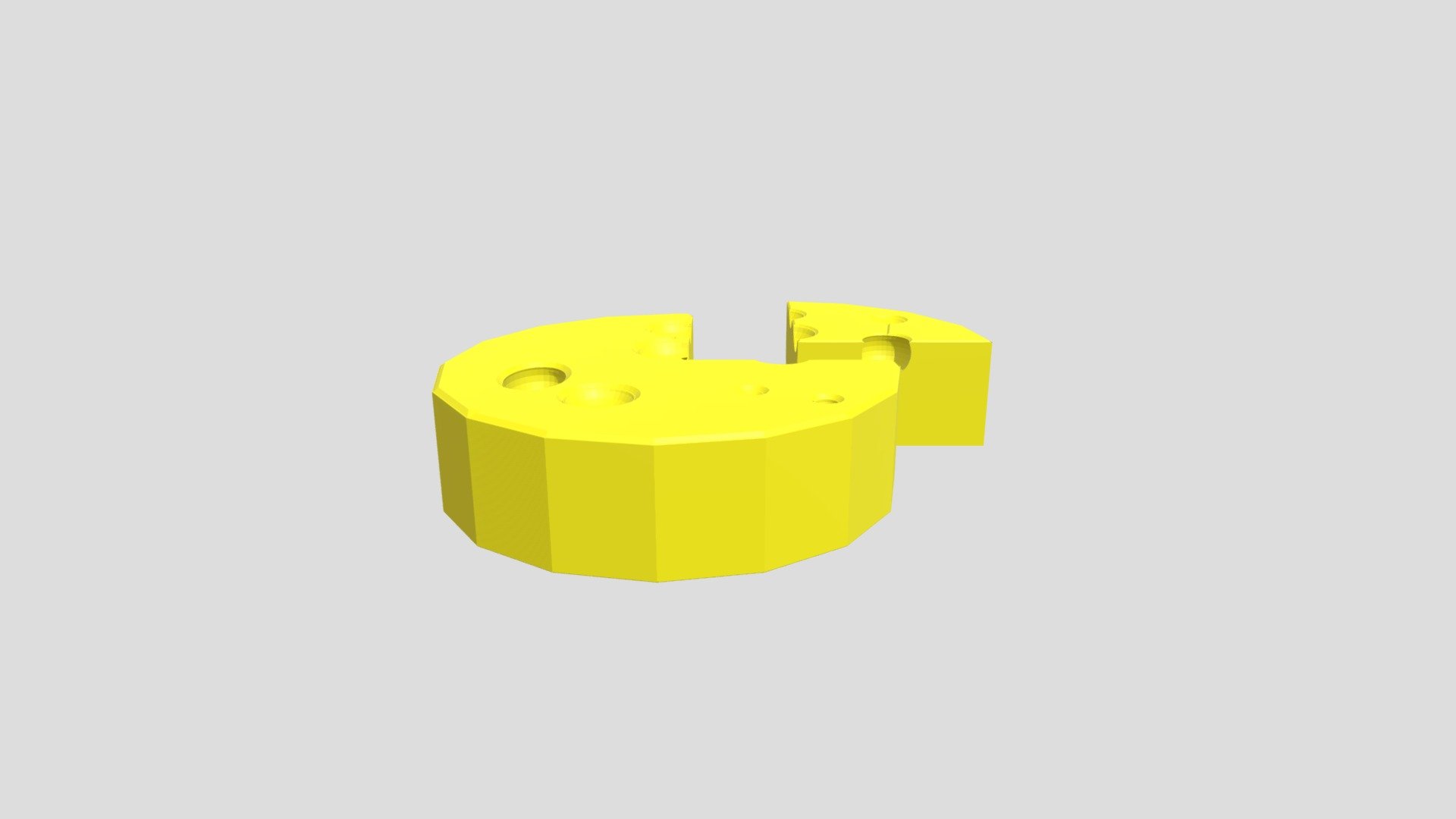 Cheese Wheel - 3D model by sanity [d0cfd06] - Sketchfab