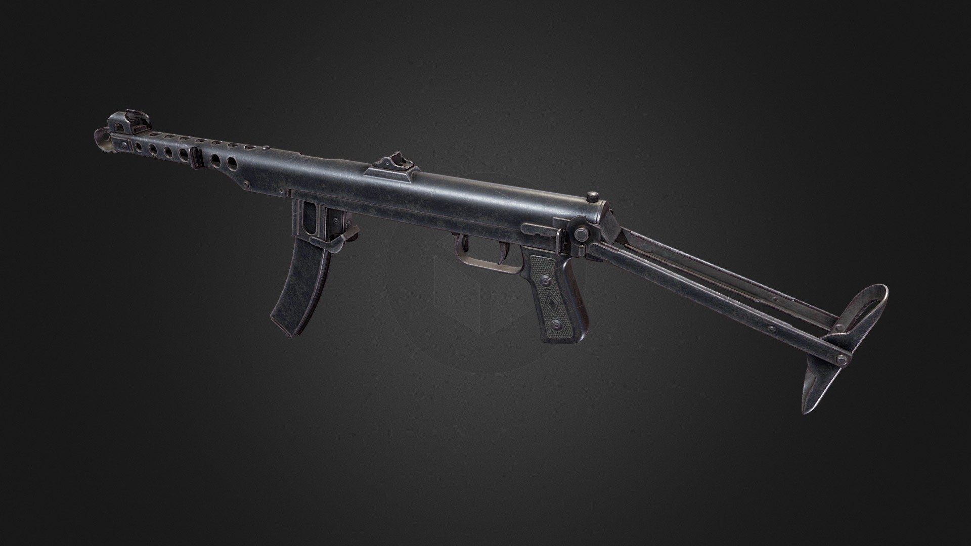 PPS 43 submachine gun - Buy Royalty Free 3D model by riotbreak [d0d008a ...