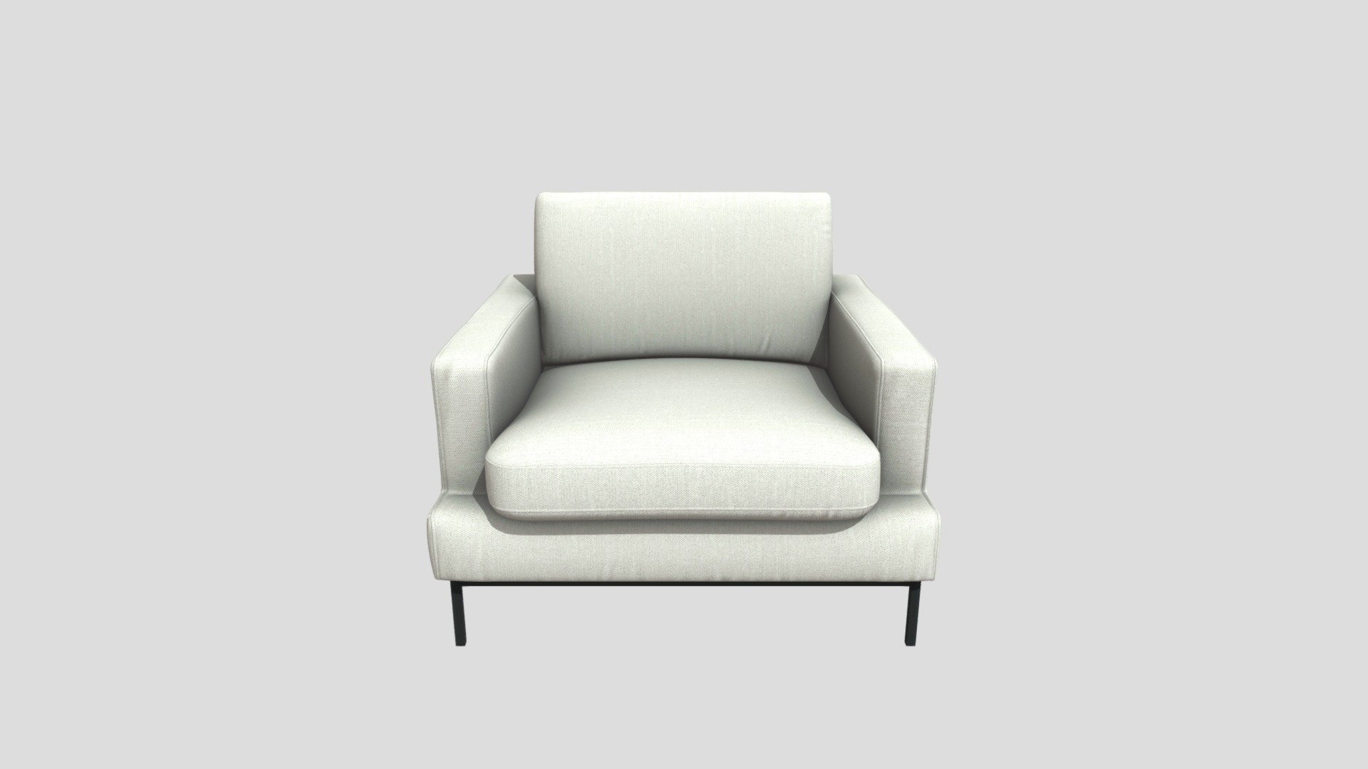 Crosby Armchair - 3D model by 3DImaginationHub [d0d06b2] - Sketchfab