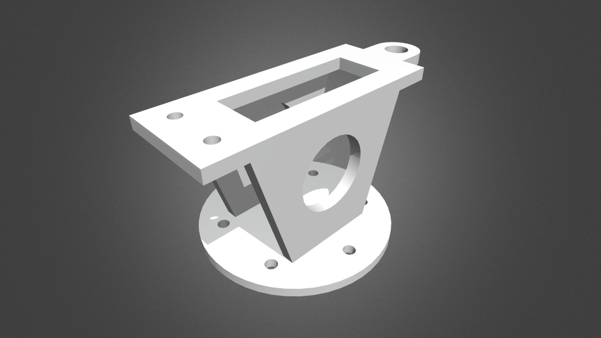 Gyro Mount - 3D model by Steven Bioletti | Steveb3d (@steveb3d ...