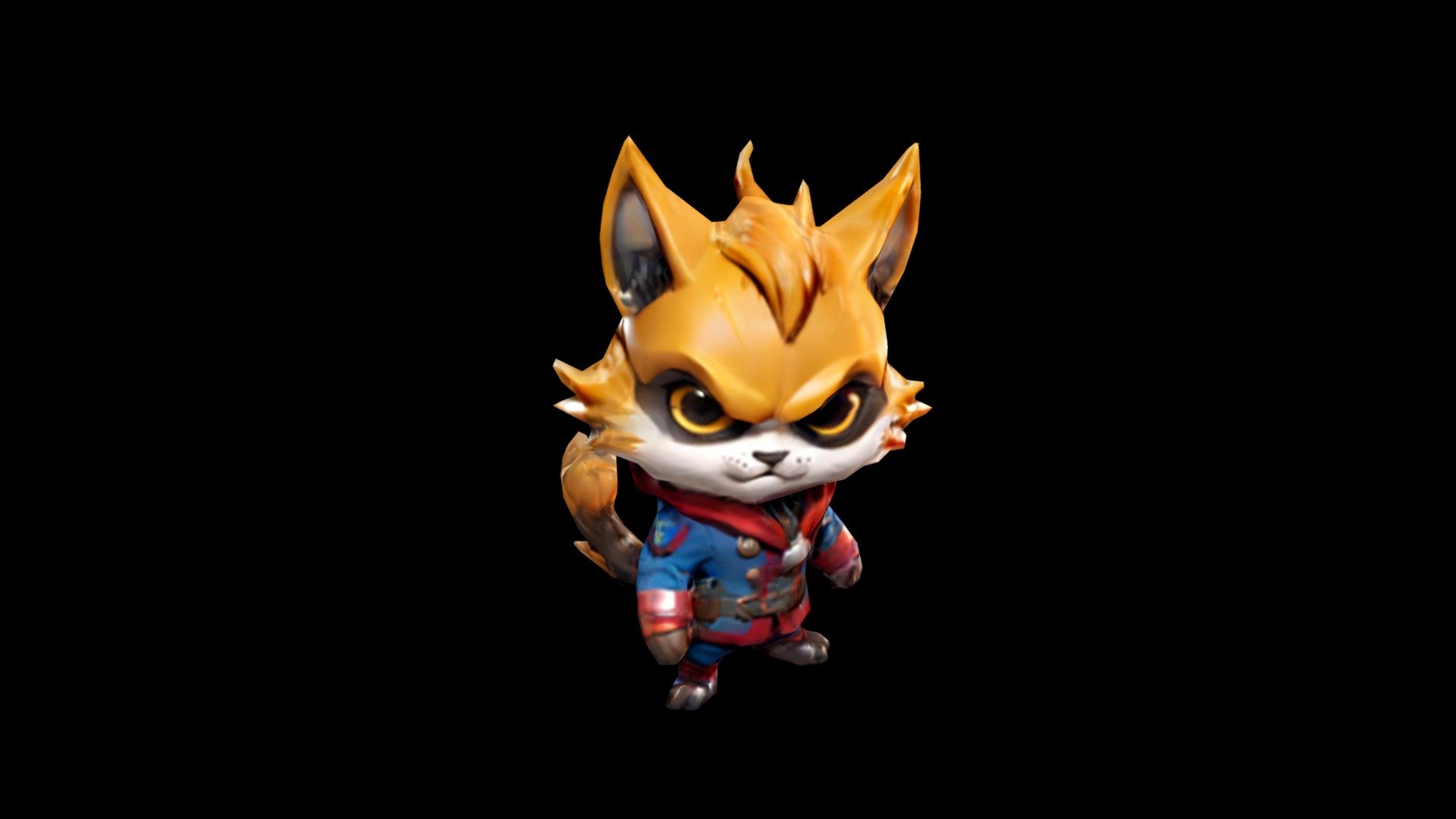 Skull, the Heroic Fox - Download Free 3D model by klrxyz [d0d1e36 ...
