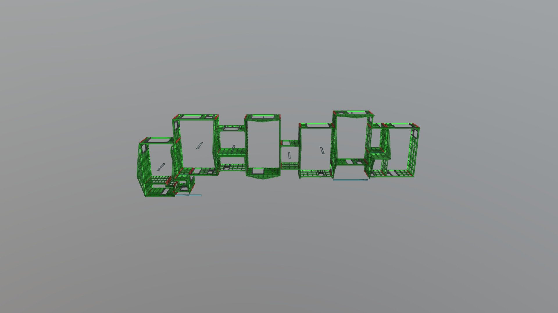 FIREWALLS2 - 3D model by ppcpete [d0d3af3] - Sketchfab