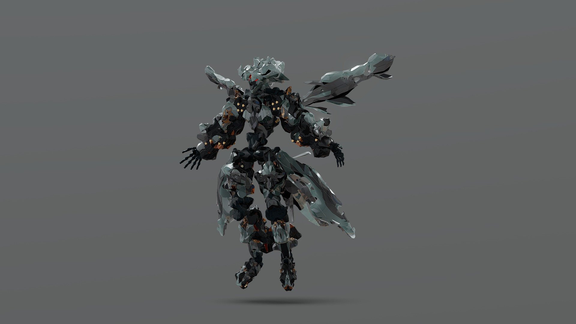 Procedural Hard Surface Modeling Test 19.005 - 3D model by asaito ...
