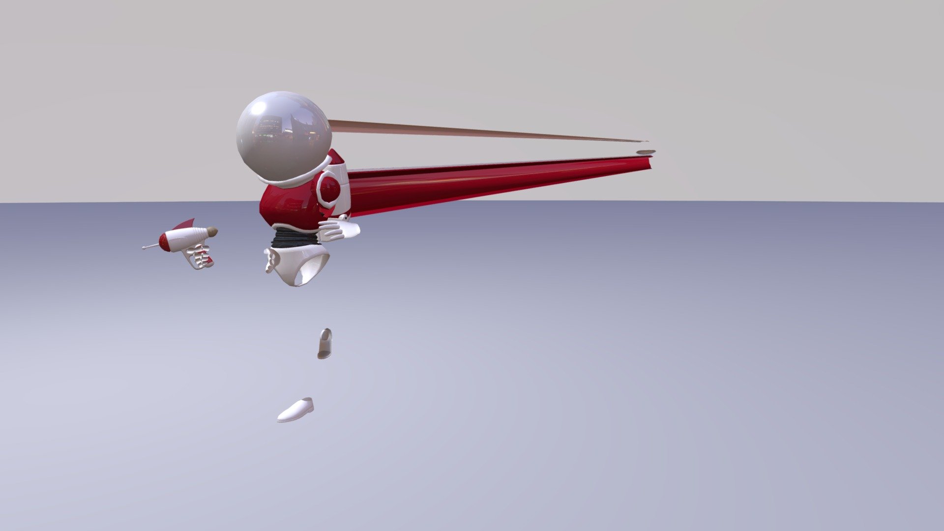 RocketGirl Dive Roll - 3D model by shane.davis [d0d5bb3] - Sketchfab