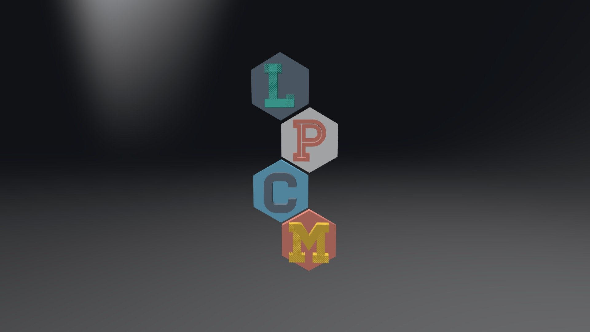 Logo LPCM - 3D model by naomifaye [d0d6635] - Sketchfab