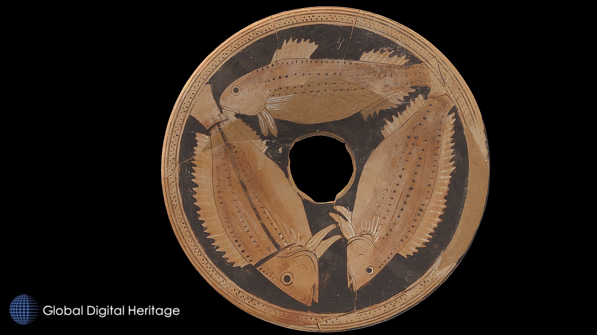 Fish Plate - Download Free 3D model by Global Digital Heritage and GDH ...