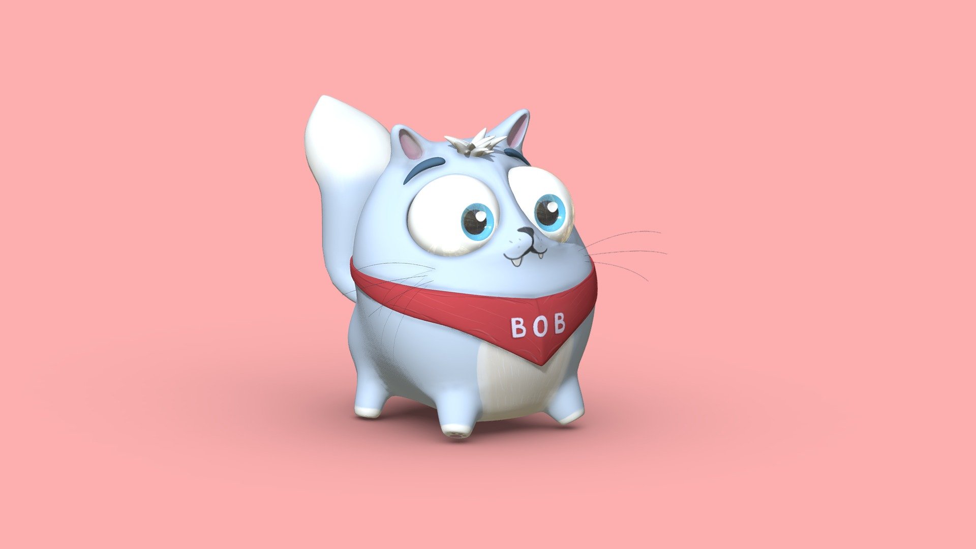 Bob the cat - 3D model by Ezgarth [d0d7310] - Sketchfab
